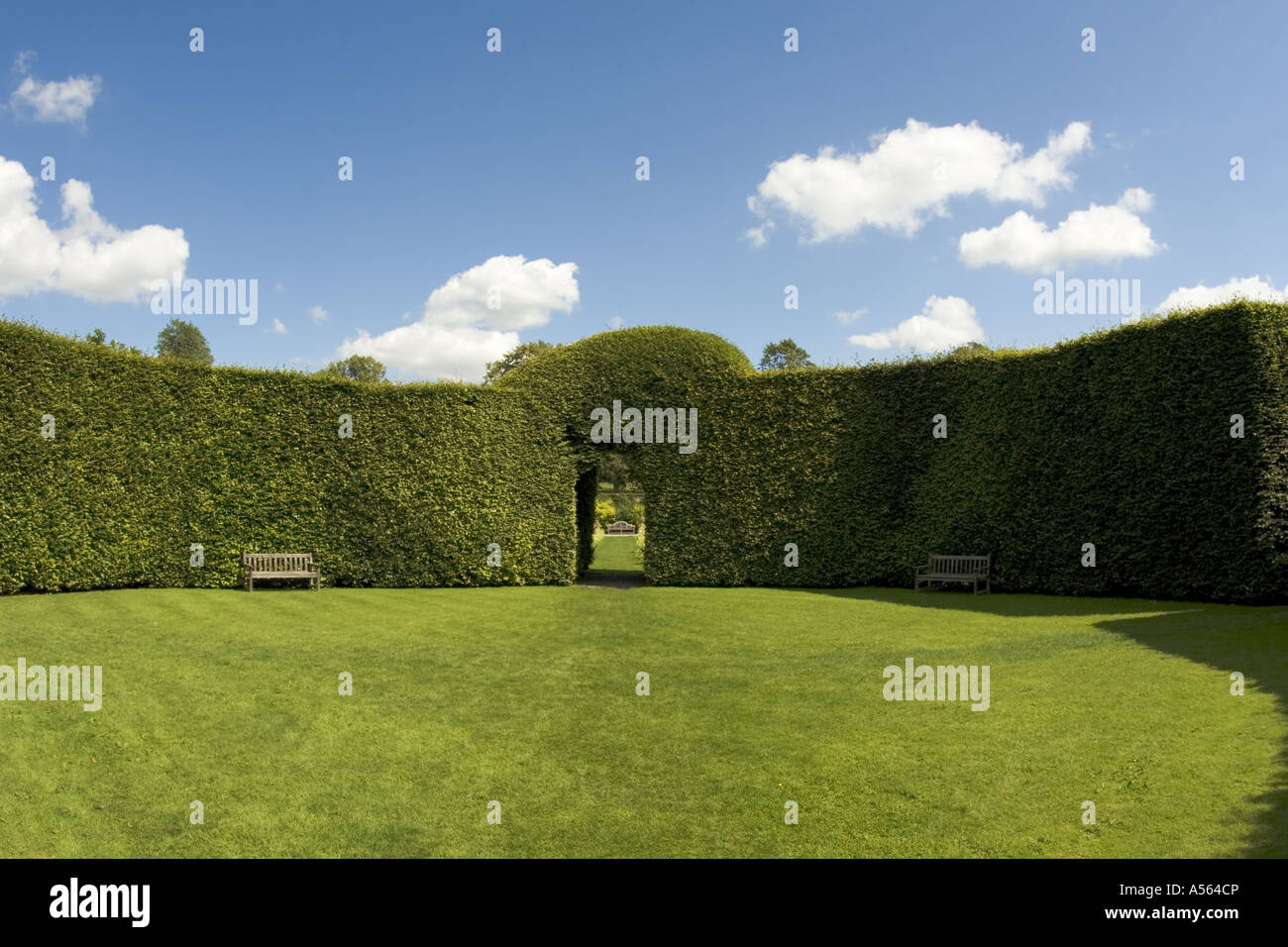Levens Hall Topiary Garden Lake District UK England Stock Photo - Alamy