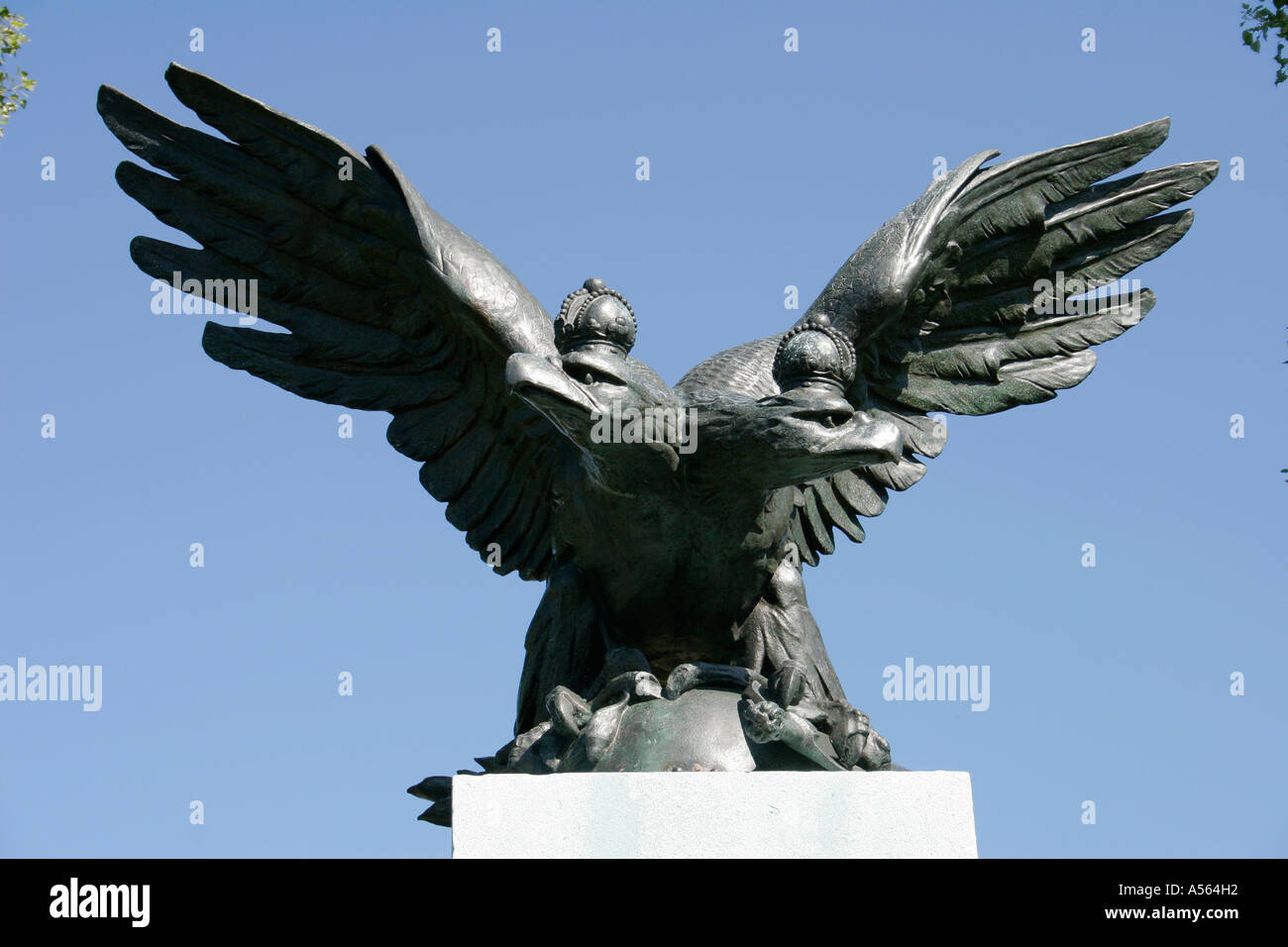 Memorial to the battle of the nations 1813 at Leipzig, Germany Stock ...