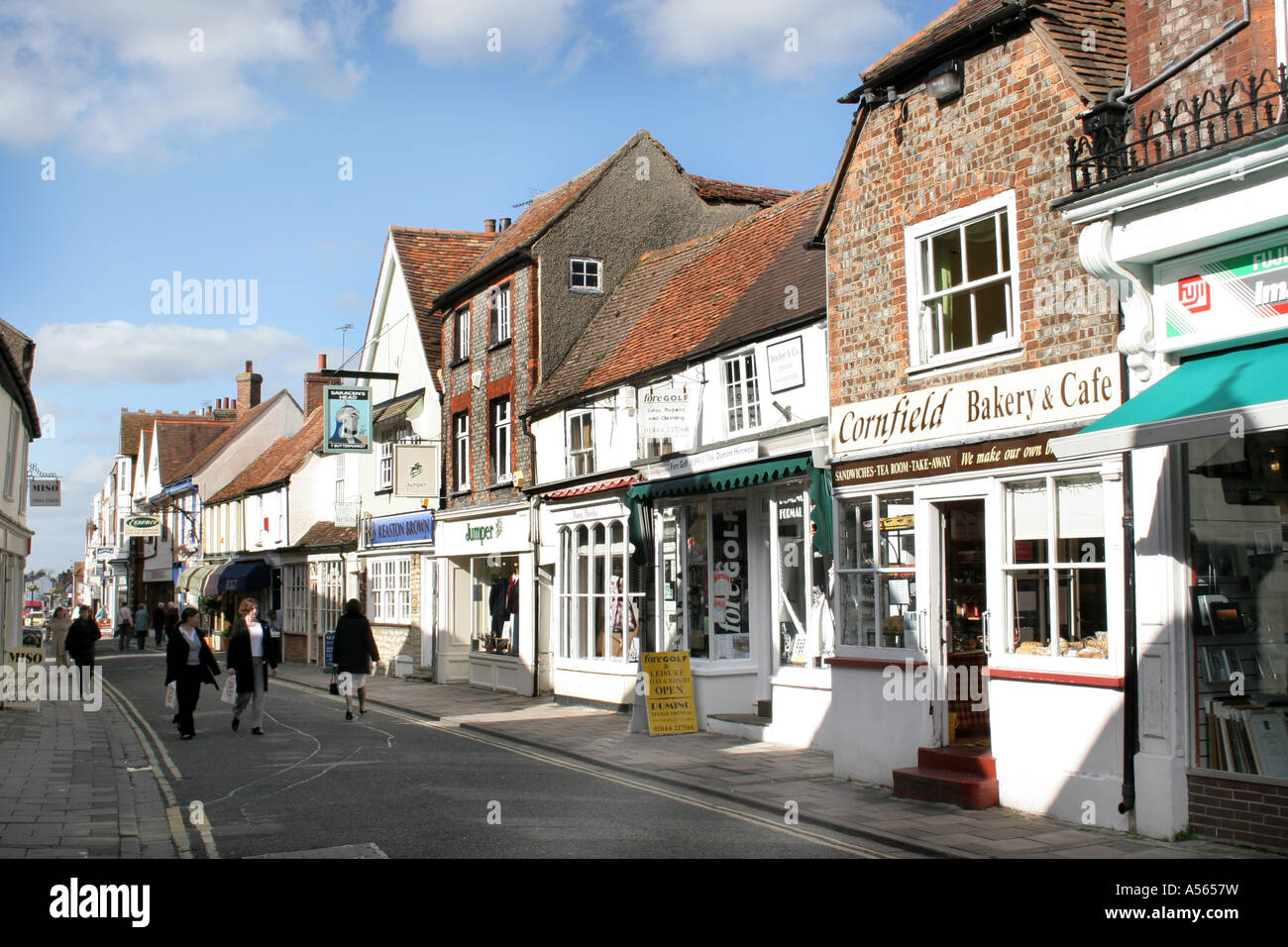 Thame market town oxfordshire england uk hi-res stock photography and ...