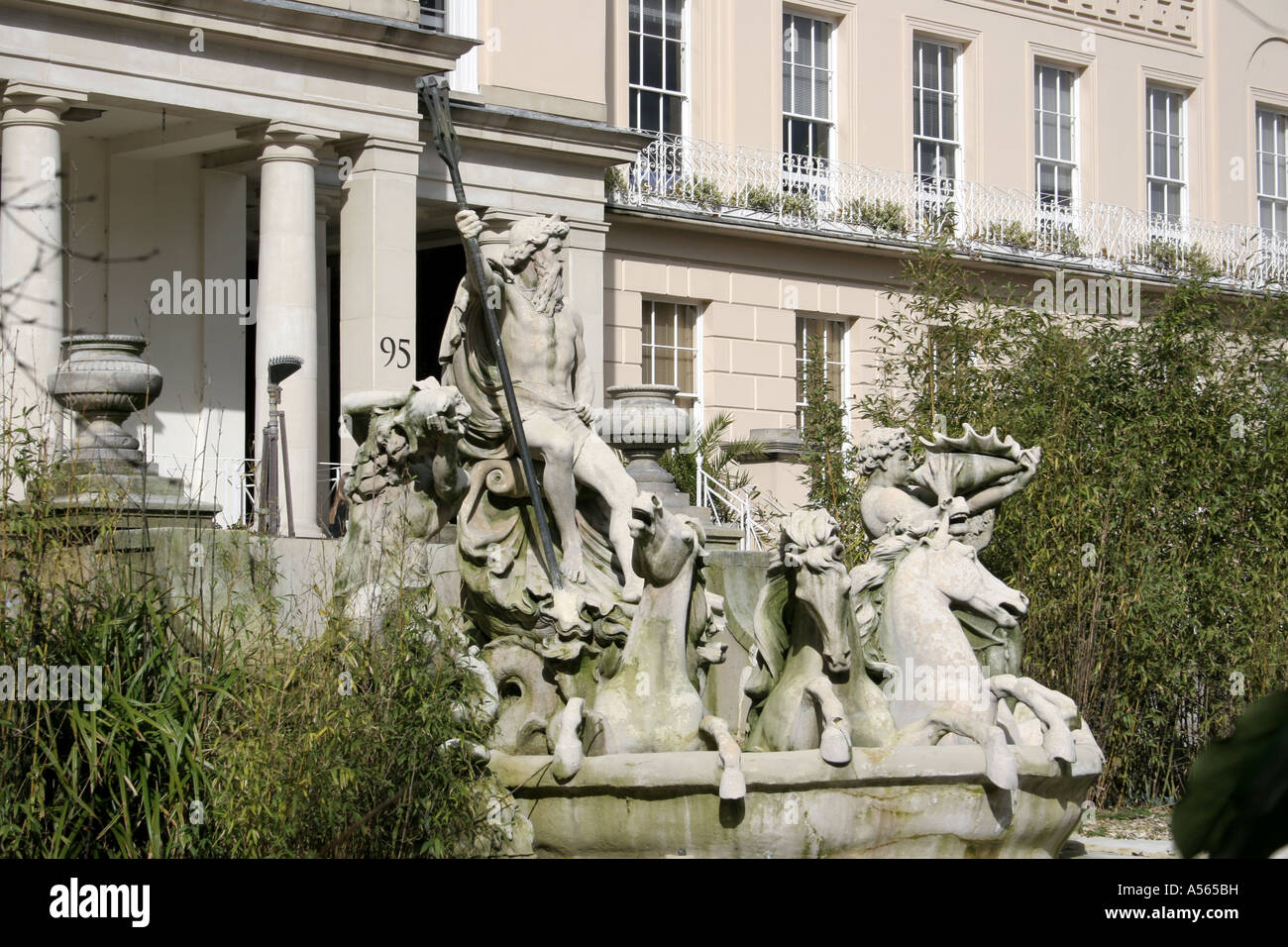 Neptune's Fountain, The Promenade Cheltenham Stock Photo - Alamy