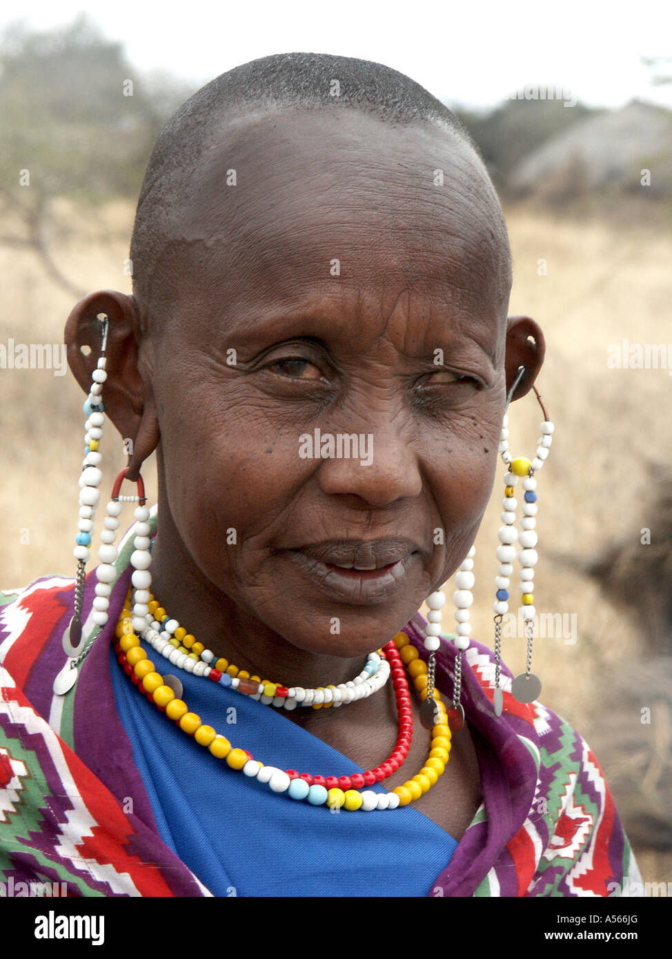 Painet iy7638 tanzania masai woman moita village arusha country ...