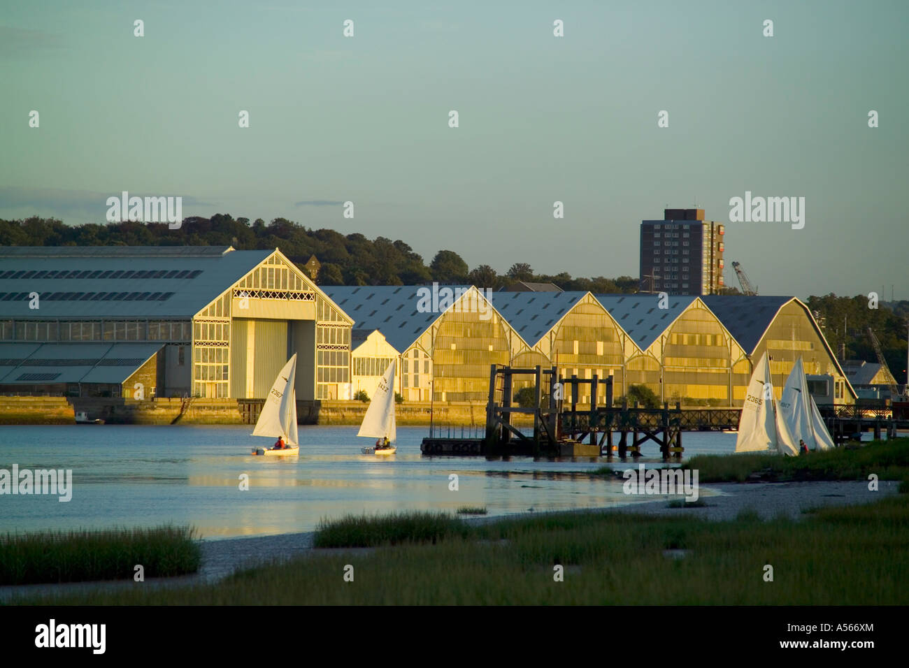 Chatham kent river medway hi-res stock photography and images - Alamy