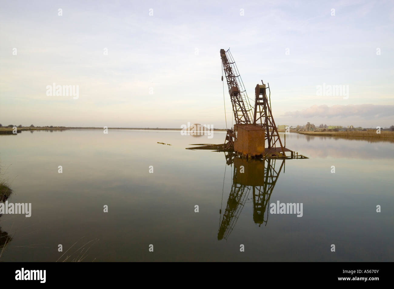 Old gravel pit hi-res stock photography and images - Alamy