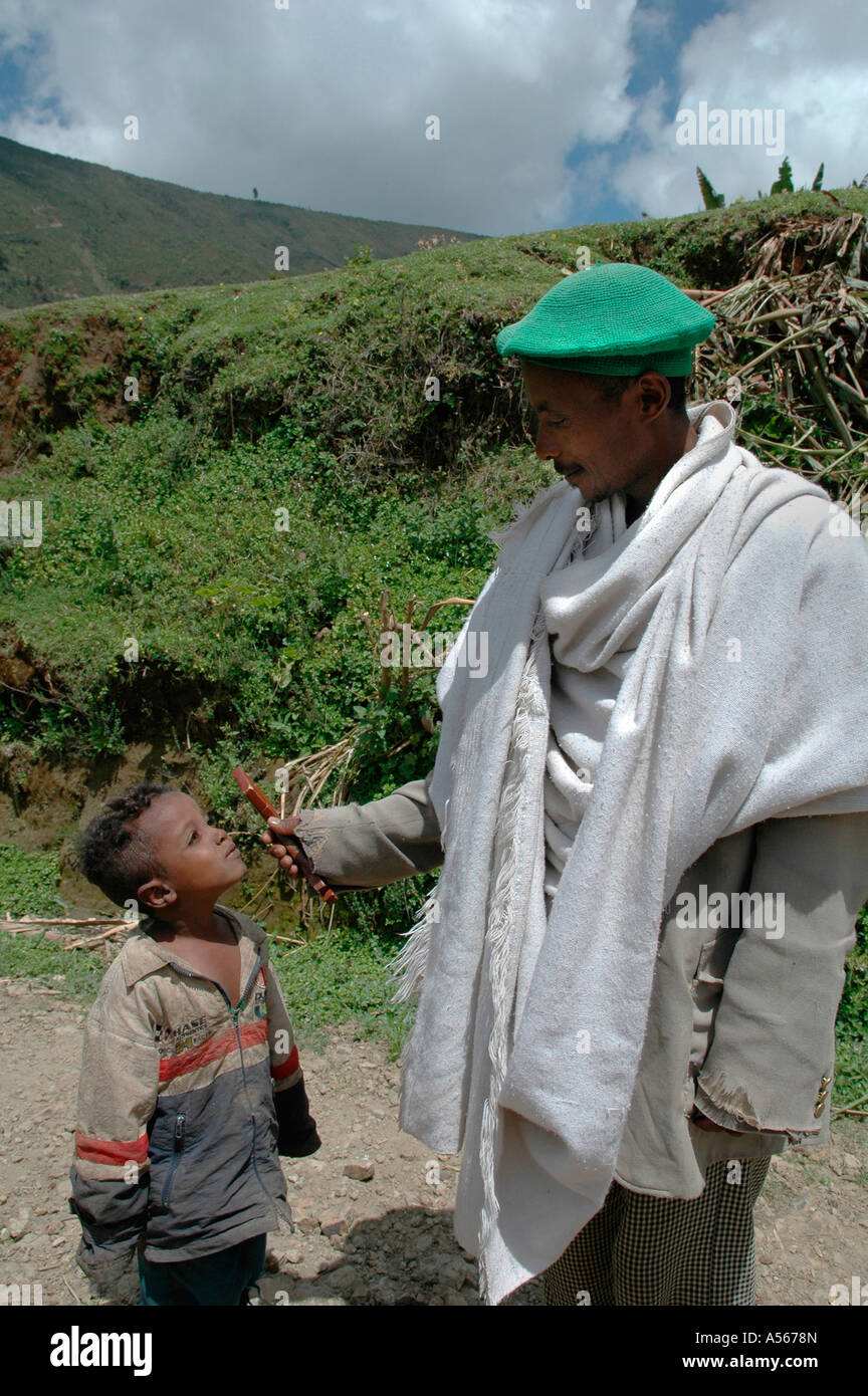 Painet iy7715 ethiopia wenchi lake extinct volcanic crater ambo abba ...