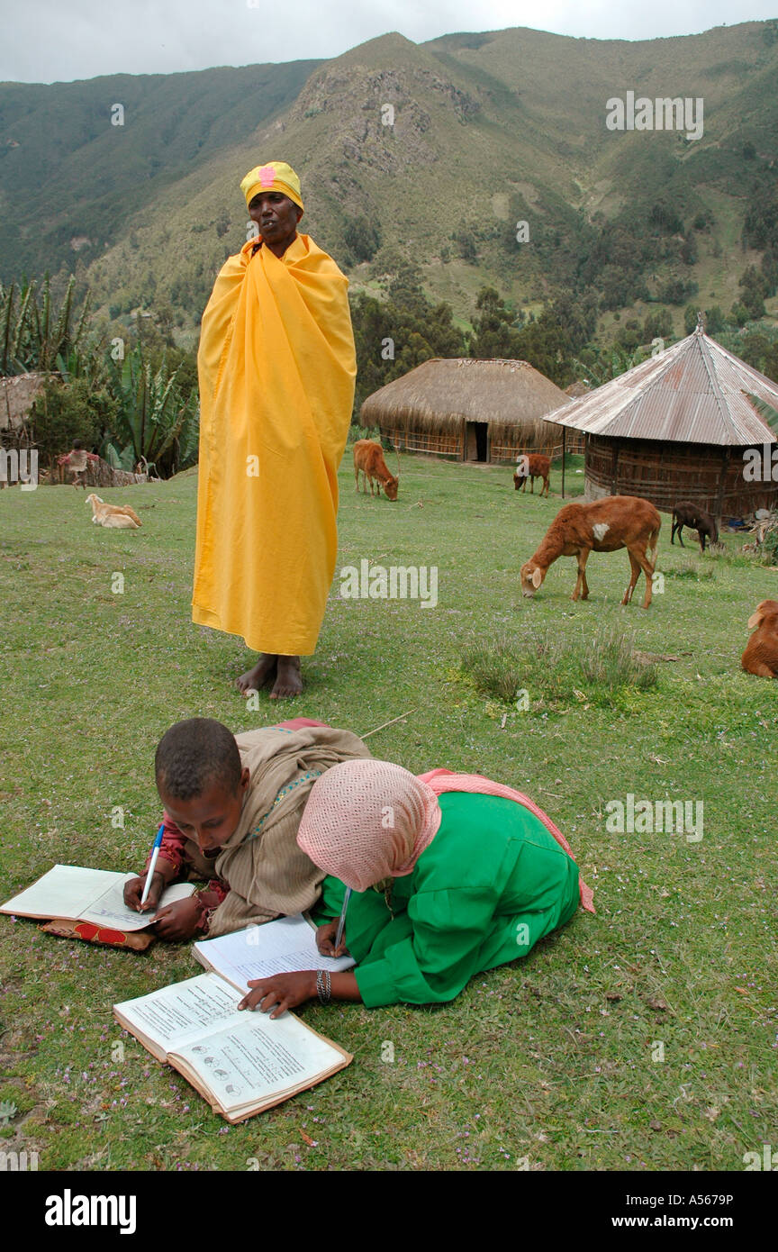 Painet iy7724 ethiopia wenchi lake extinct volcanic crater ambo ...