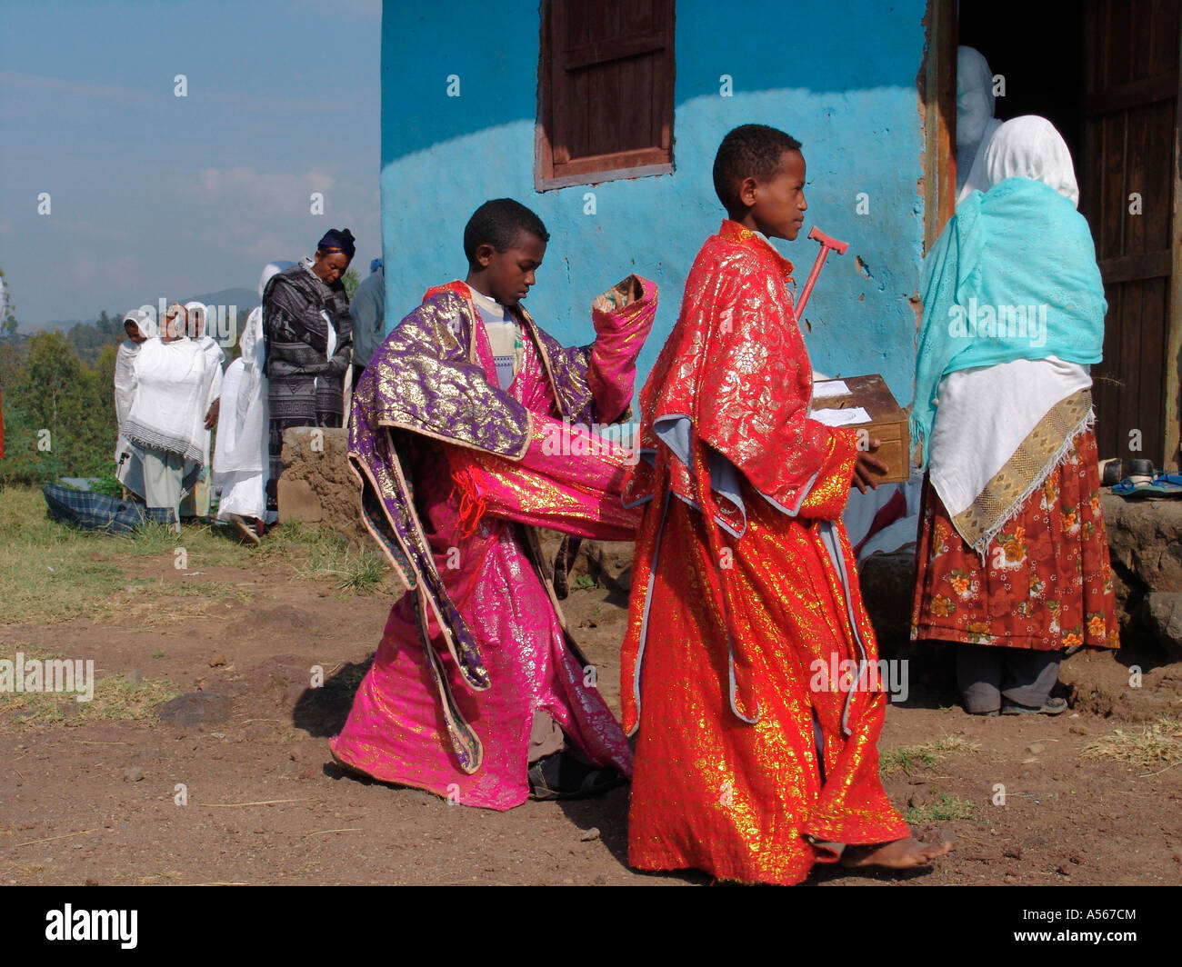 Painet iy7748 ethiopia debre zeyit orthodox church kuifto village altar ...