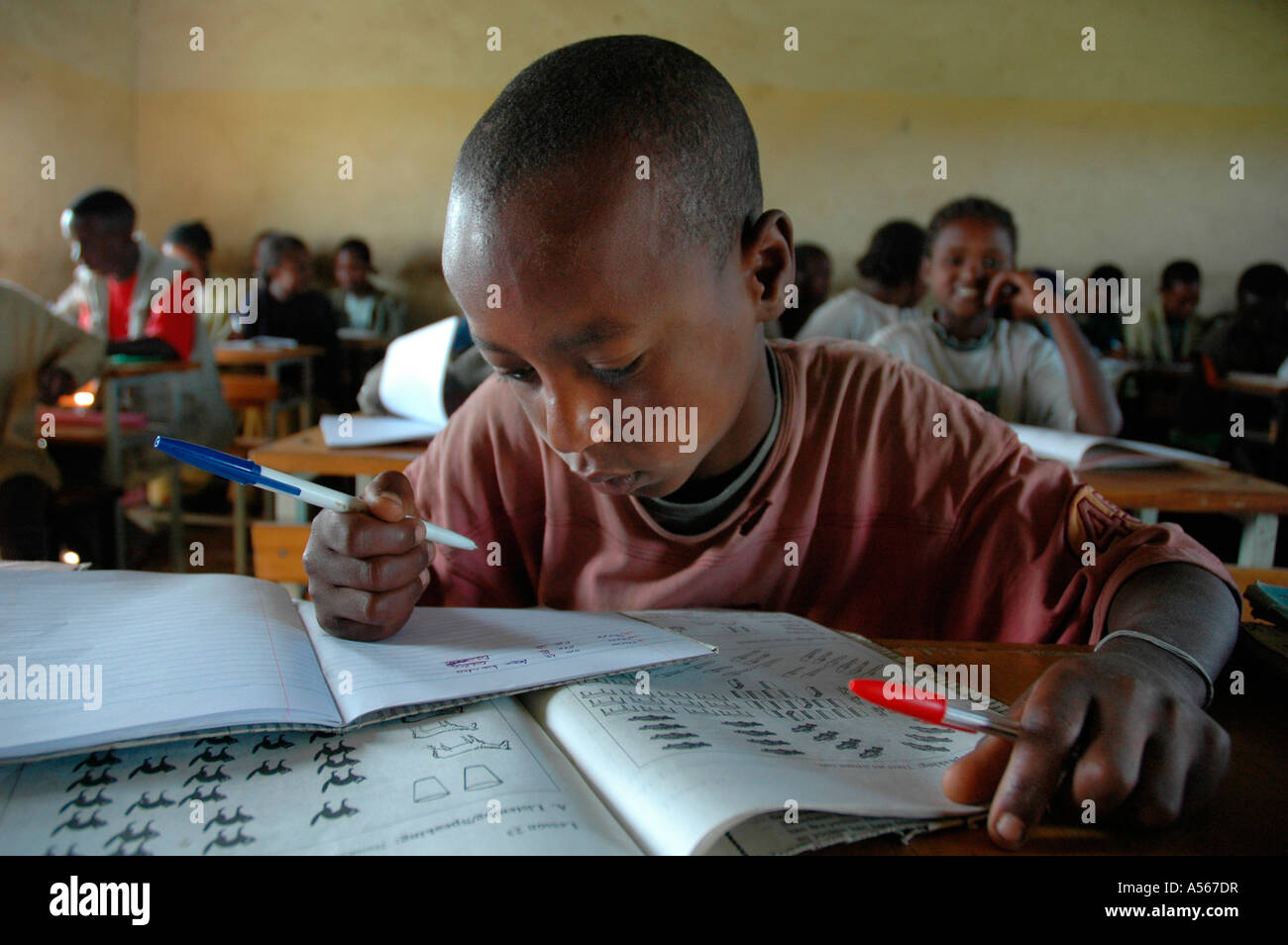 Painet ethiopia catholic elementary school hi-res stock photography and ...