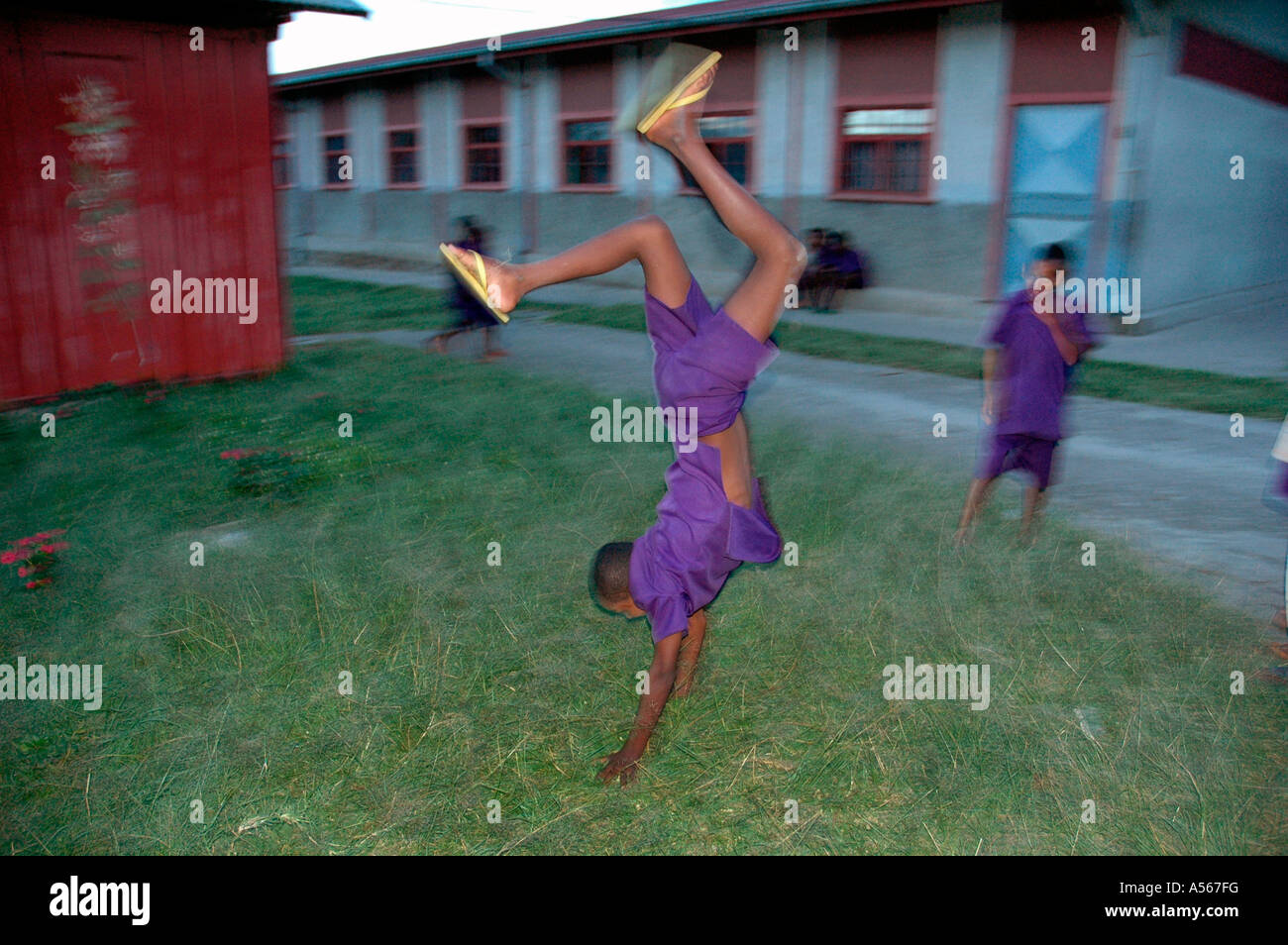 Blind children playing hi-res stock photography and images - Alamy
