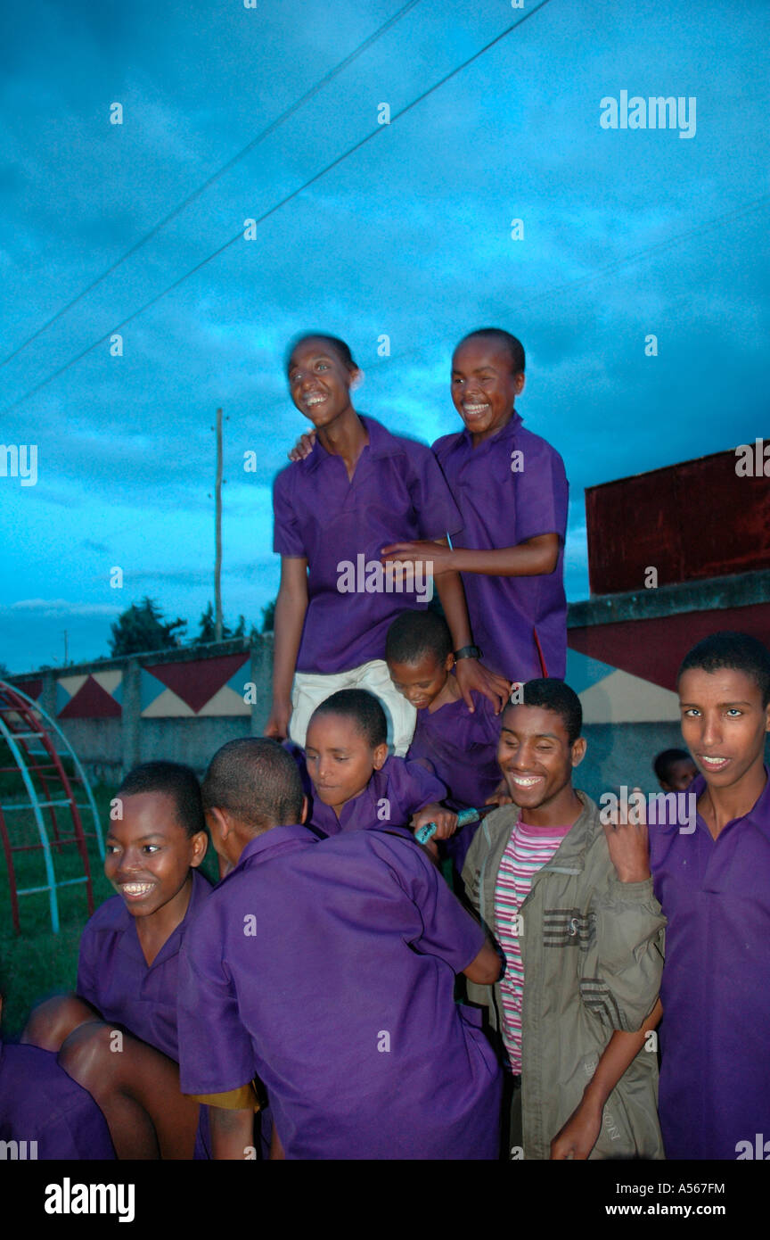 Blind children playing hi-res stock photography and images - Alamy