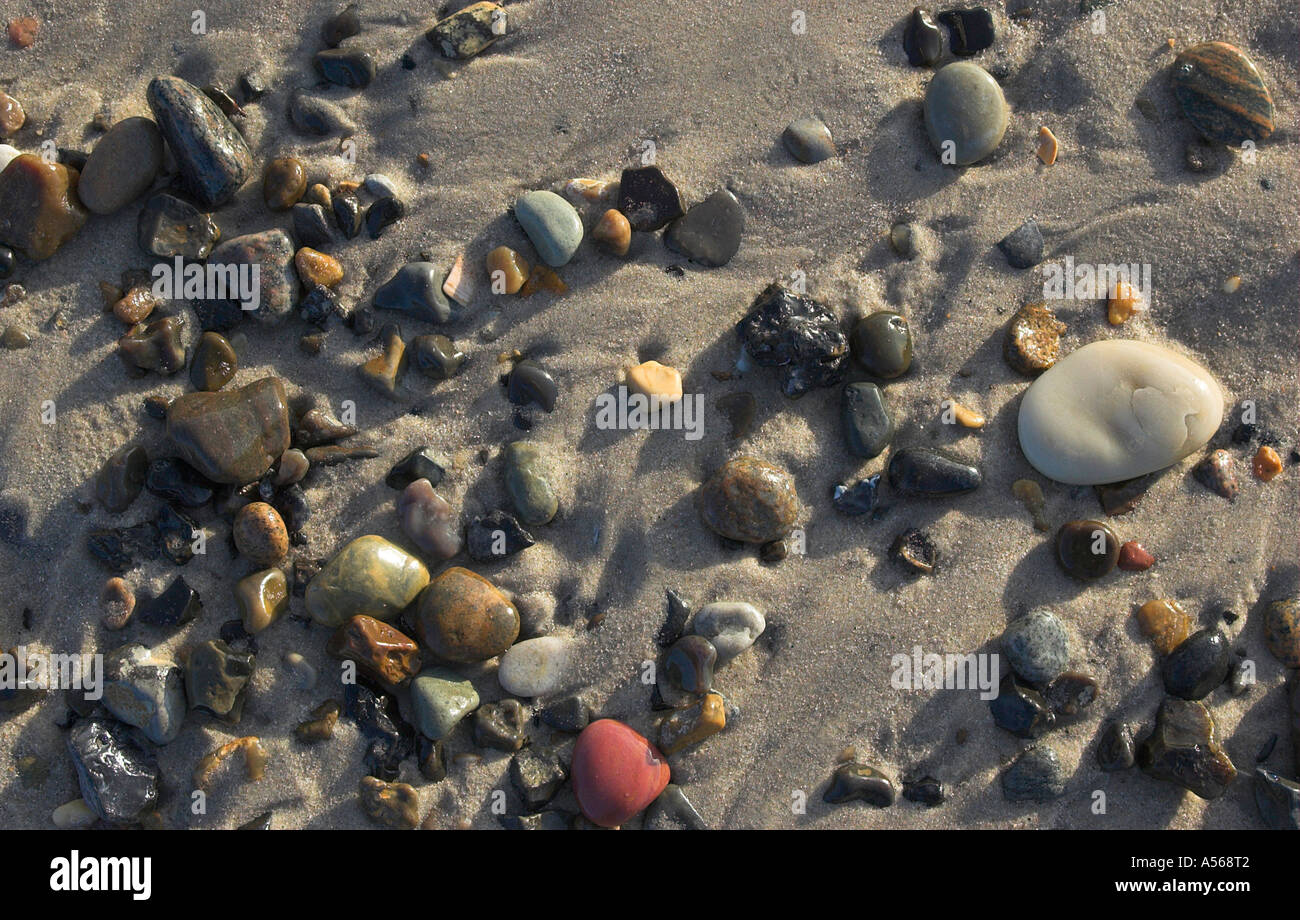 Pebbles on a beach Stock Photo - Alamy