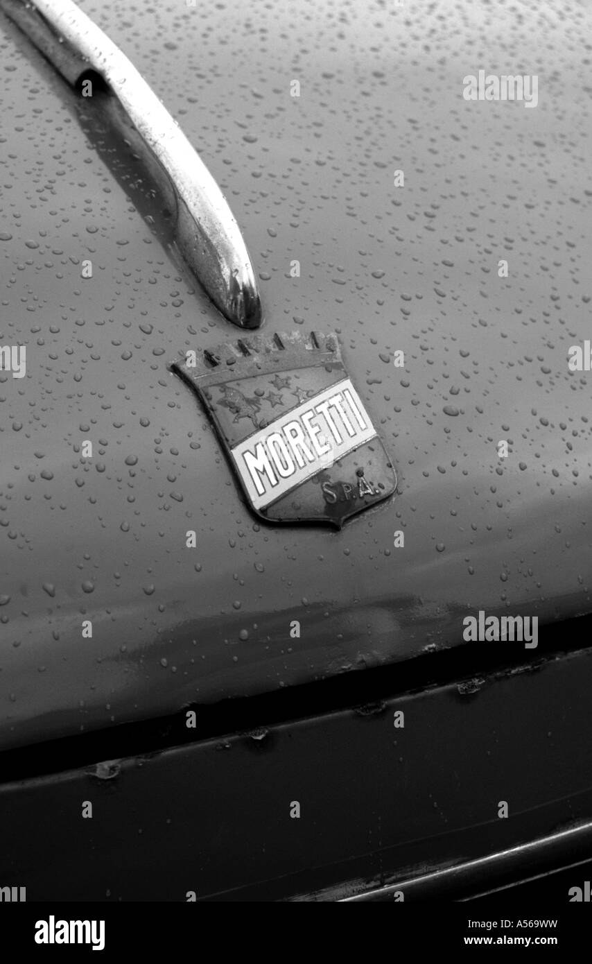 Italian motorcar Black and White Stock Photos & Images - Alamy