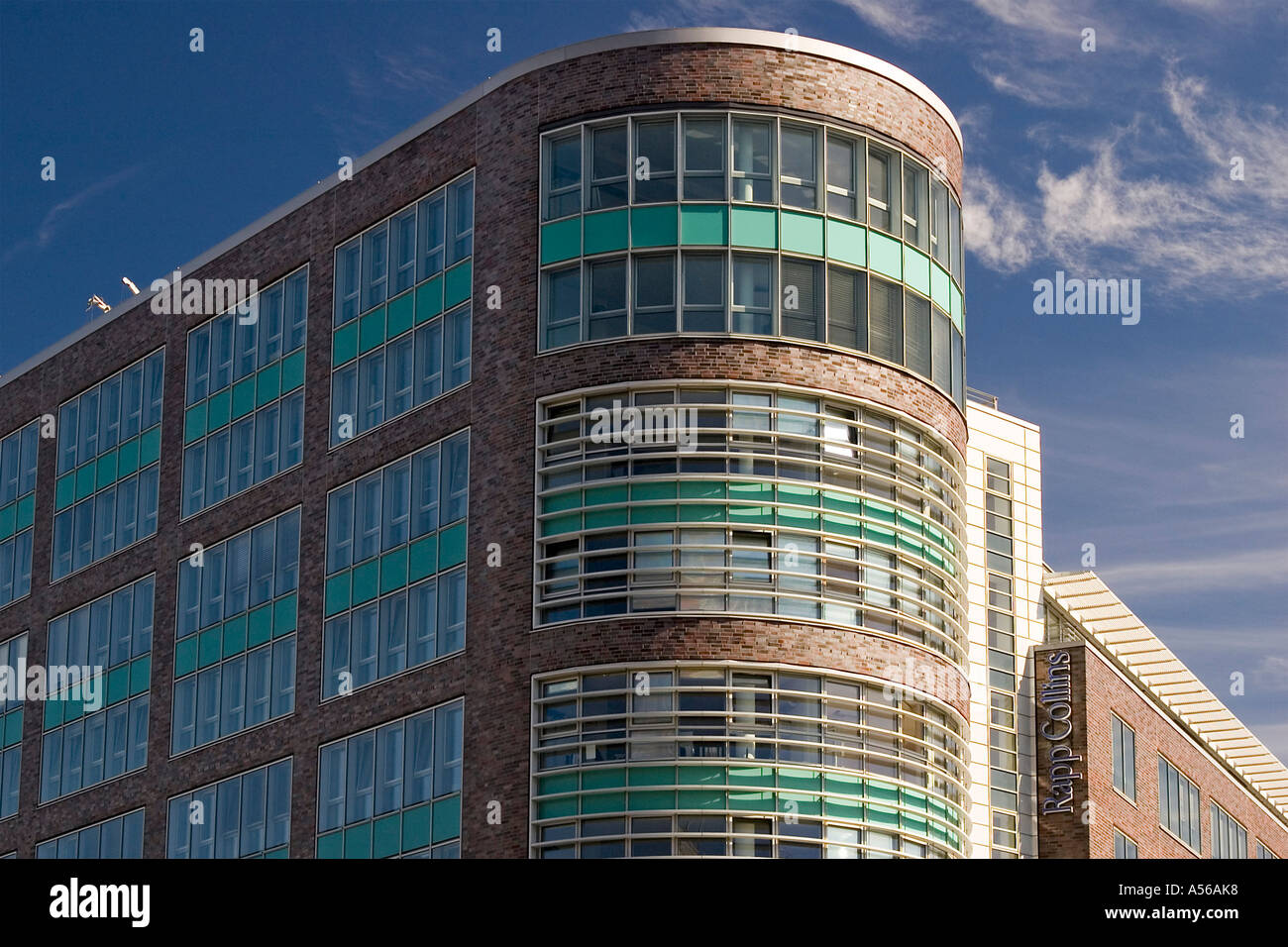 Front of a modern office building in Hamburg, Germany Stock Photo - Alamy