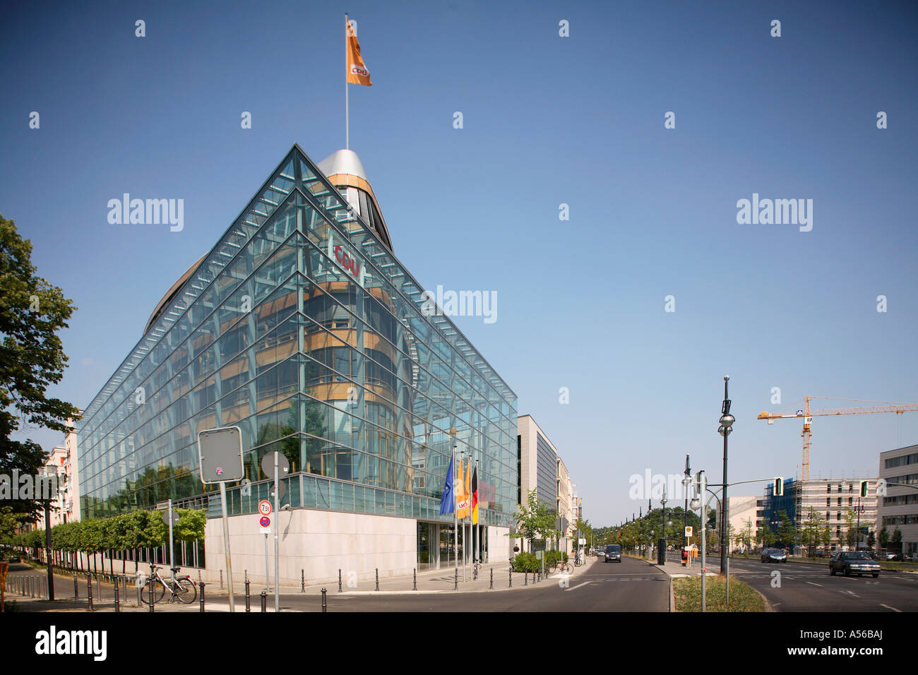 Germany, Berlin, CDU-Party headquarter Stock Photo - Alamy