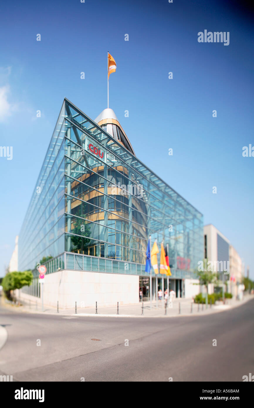 CDU Party headquarter, Berlin, Germany Stock Photo - Alamy