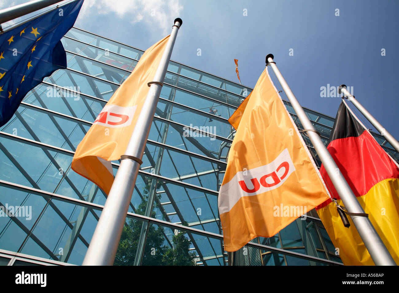 CDU Party headquarter, low angle view, Berlin, Germany Stock Photo - Alamy