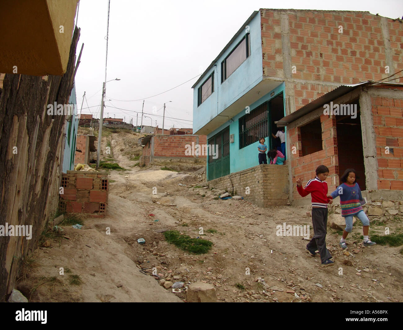 Painet iy8291 colombia slums los altos cazuca bogota photo 2005 country ...