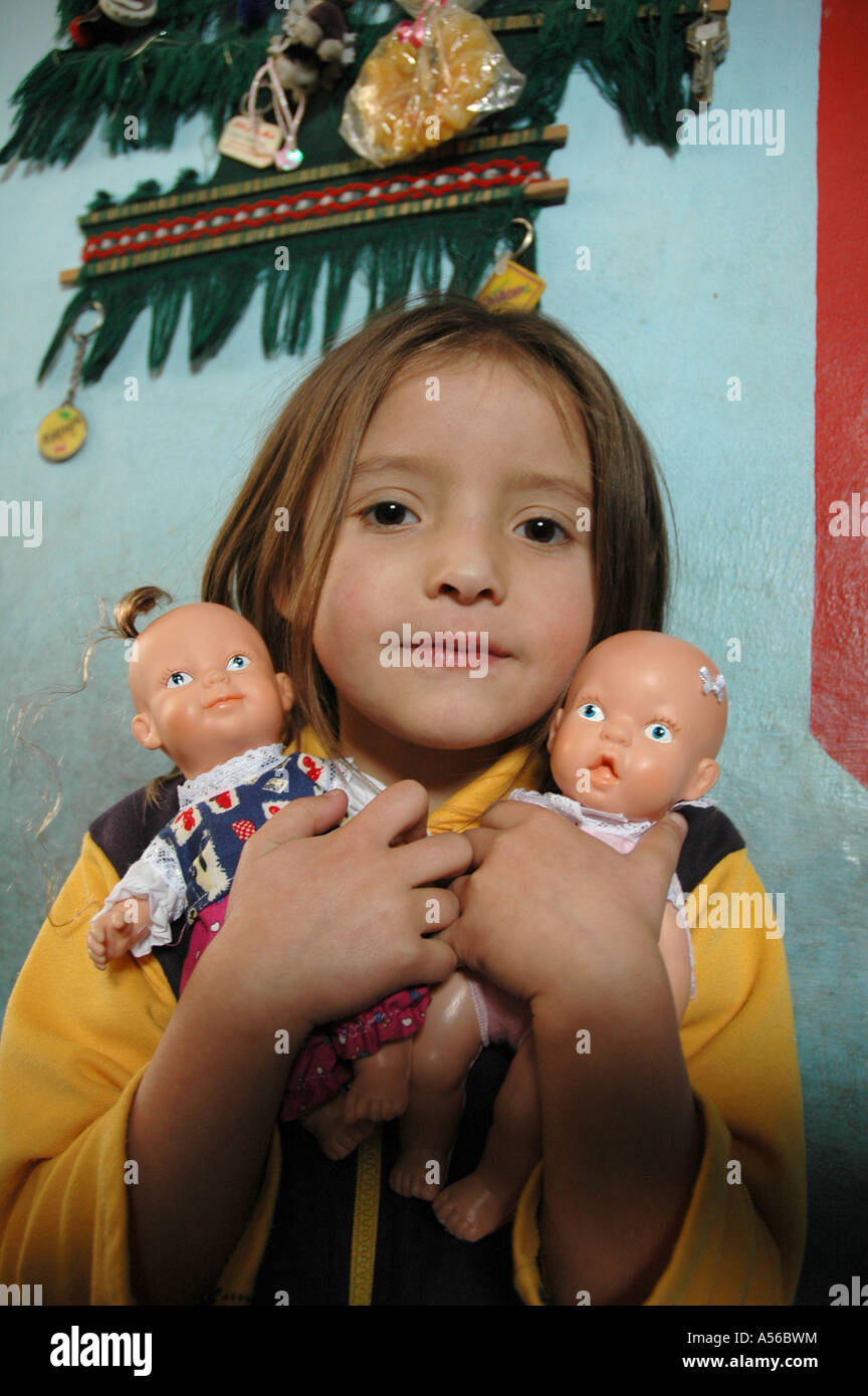 Painet iy8302 colombia girl kid child dolls altos cazuca bogota photo ...