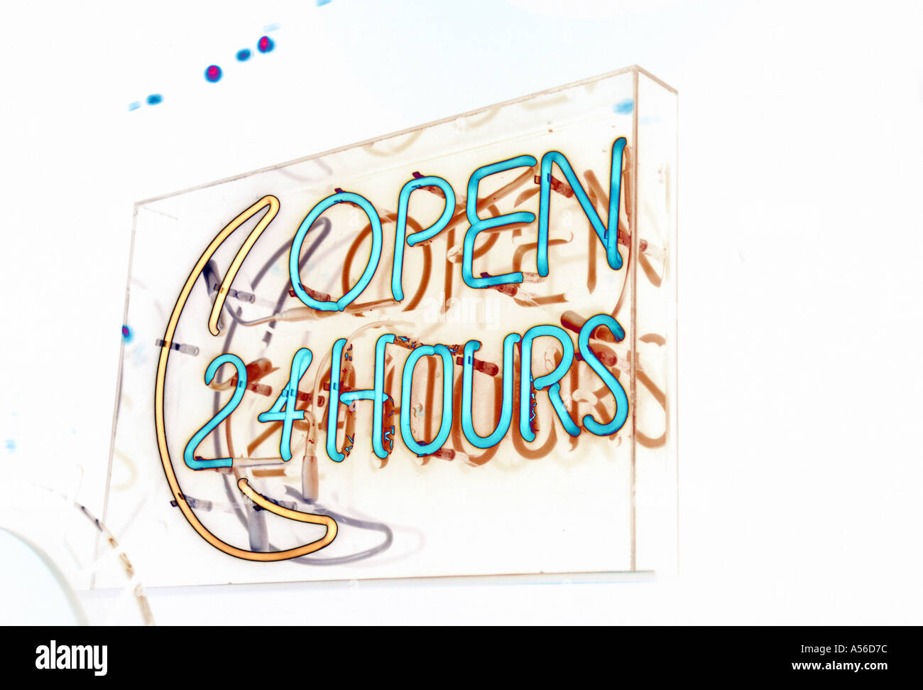 Neon sign open Cut Out Stock Images & Pictures - Alamy