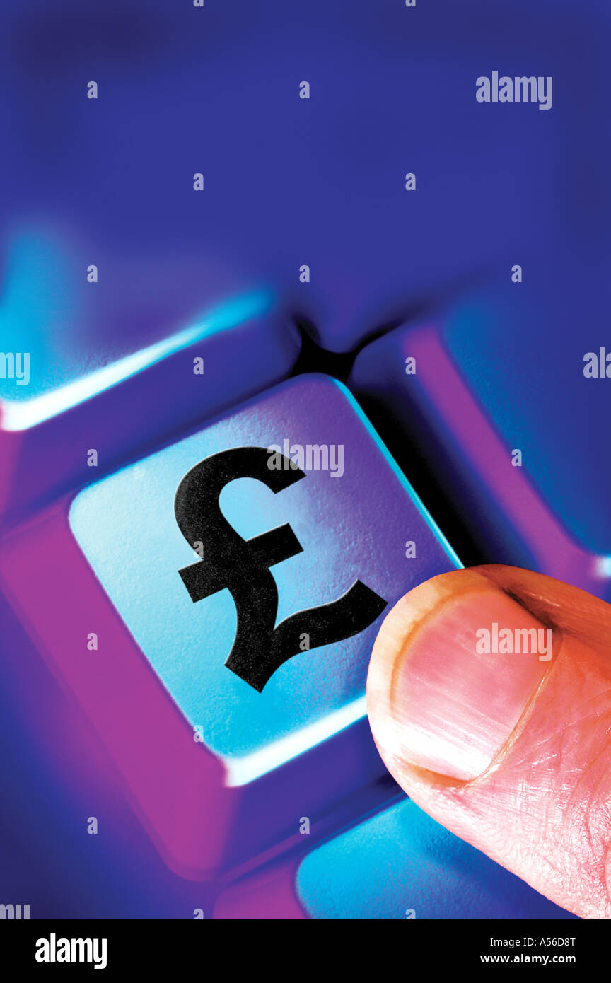 Pound symbol on key hi-res stock photography and images - Alamy