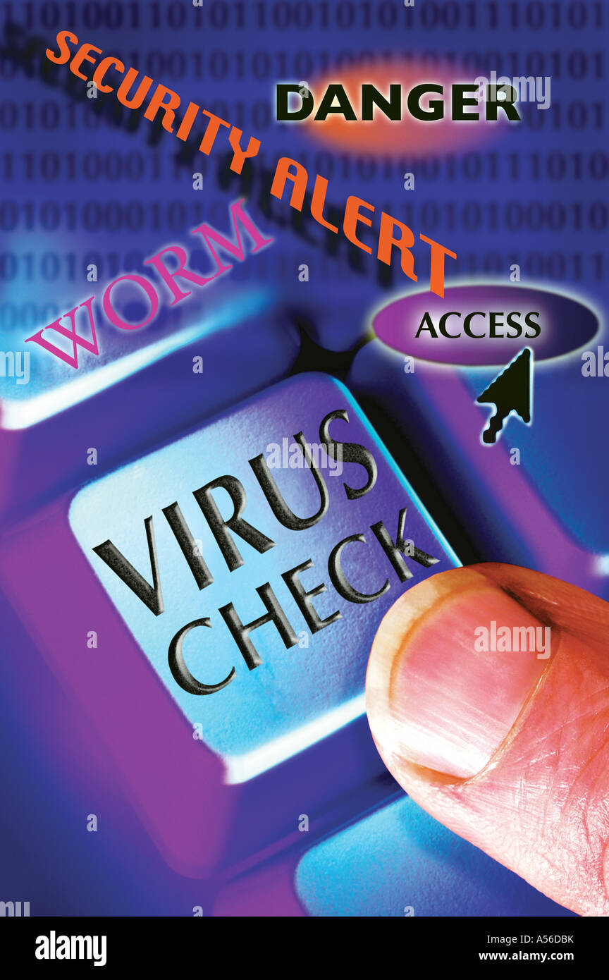 computer virus security danger Stock Photo - Alamy