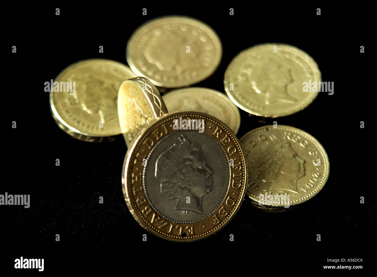 Coins of the Realm Stock Photo - Alamy