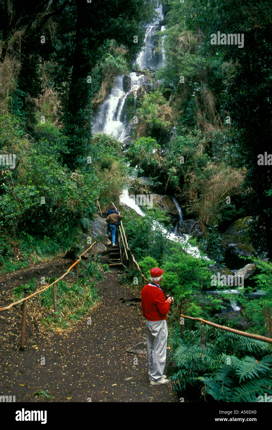 Andes Mountains Lakes And Waterfalls
