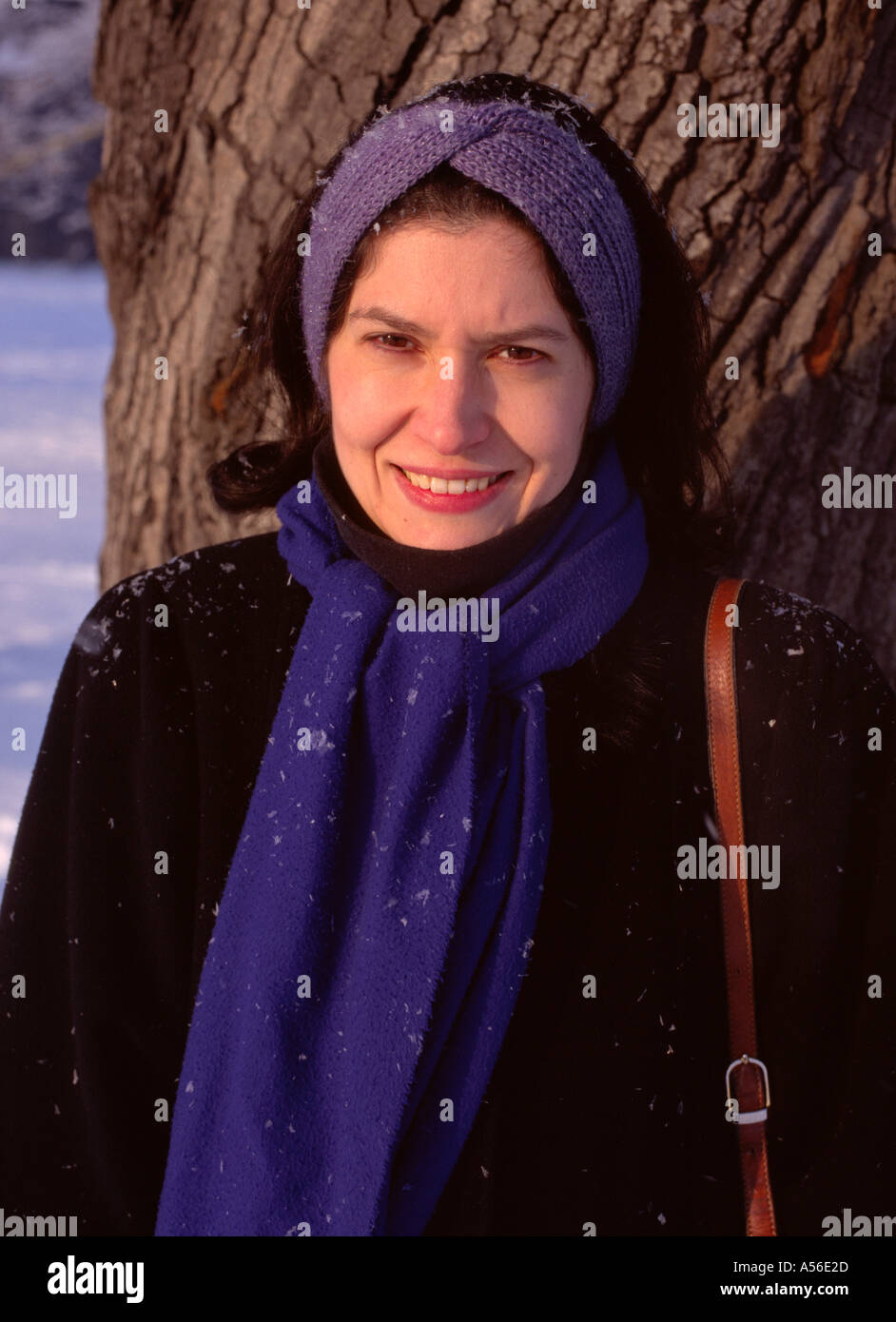Bland smile hi-res stock photography and images - Alamy