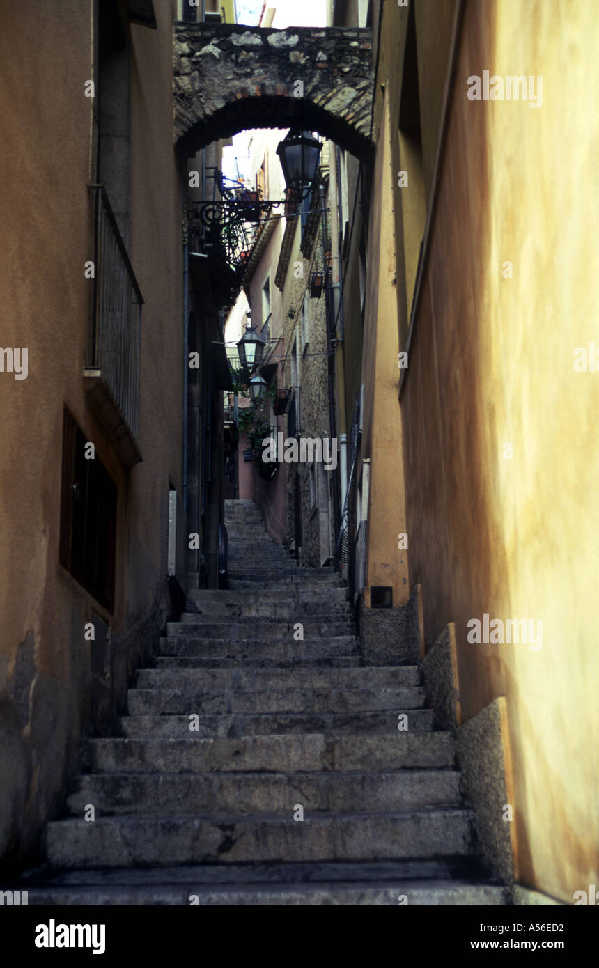 Ancient narrow steps Stock Photo - Alamy