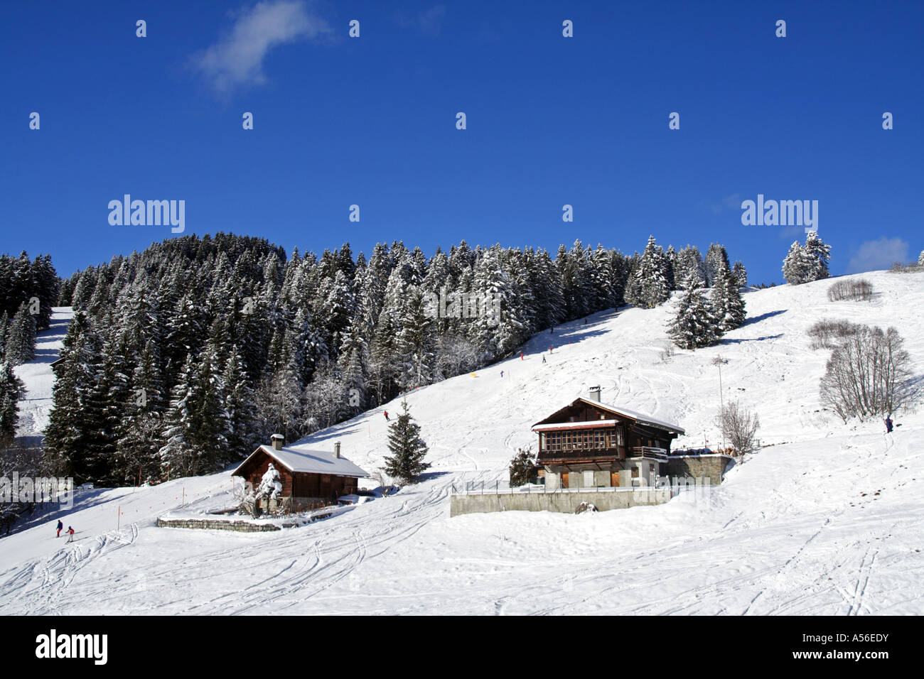 Villars sur ollon hi-res stock photography and images - Alamy