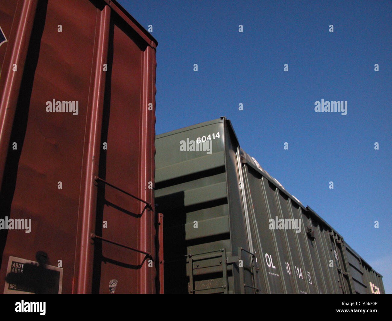 Train Washington State USA Stock Photo - Alamy