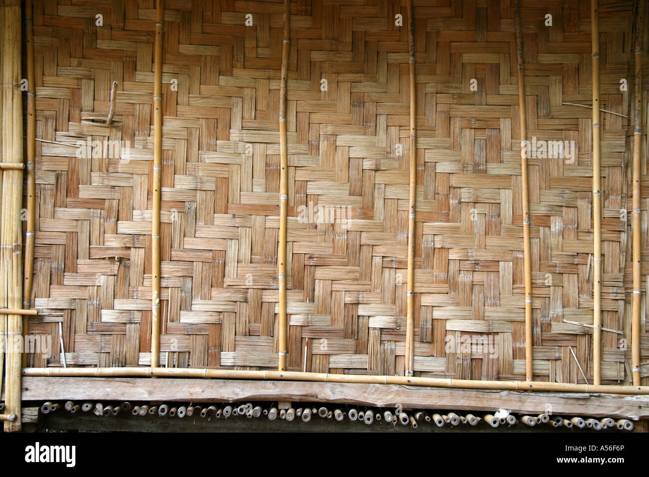 Woven bamboo wall hi-res stock photography and images - Alamy