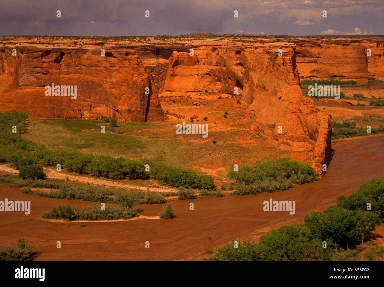 view from Tsegi Overlook, Tsegi Overlook, Canyon de Chelley National ...