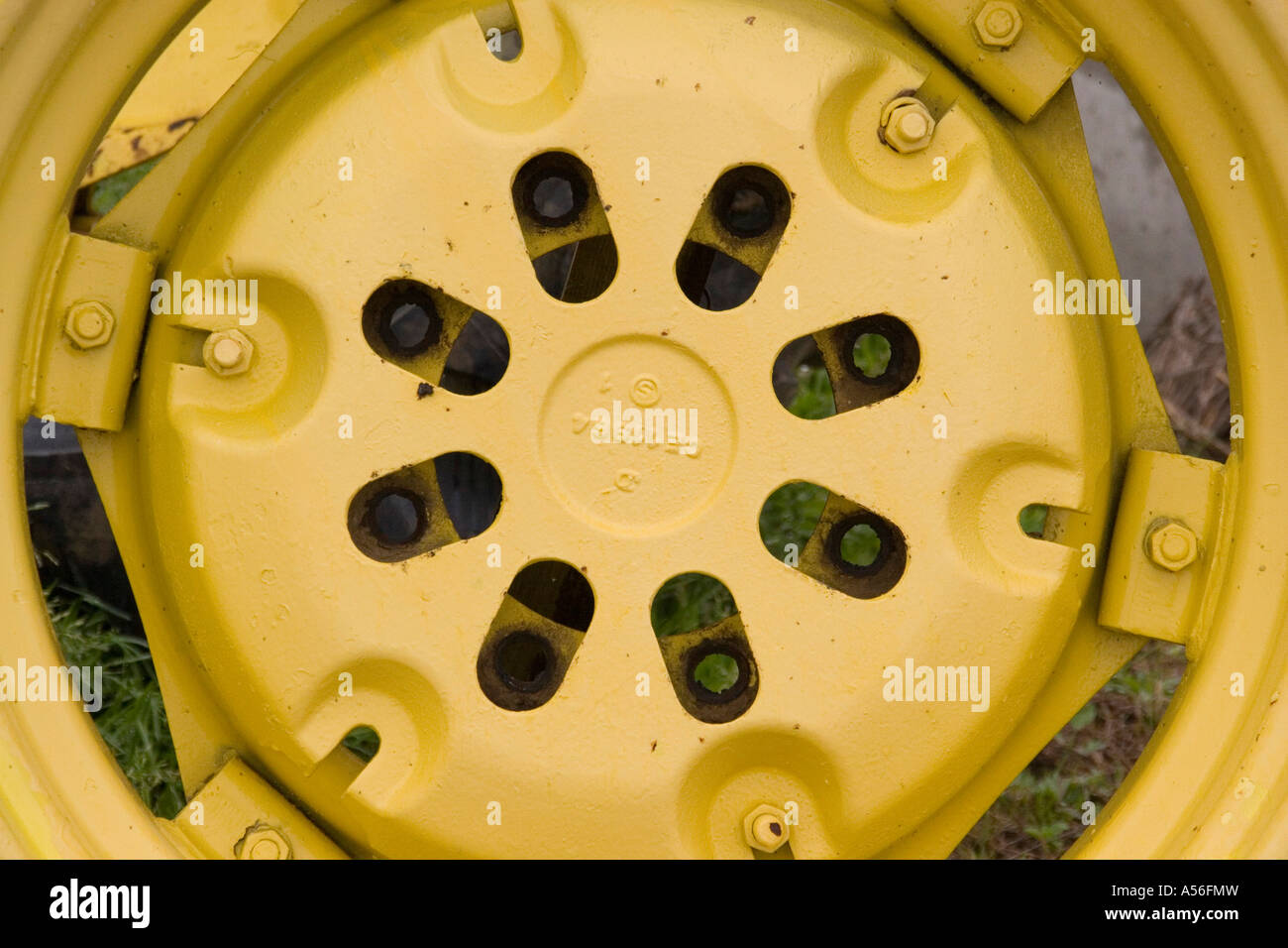 close up of tractor wheel Stock Photo - Alamy