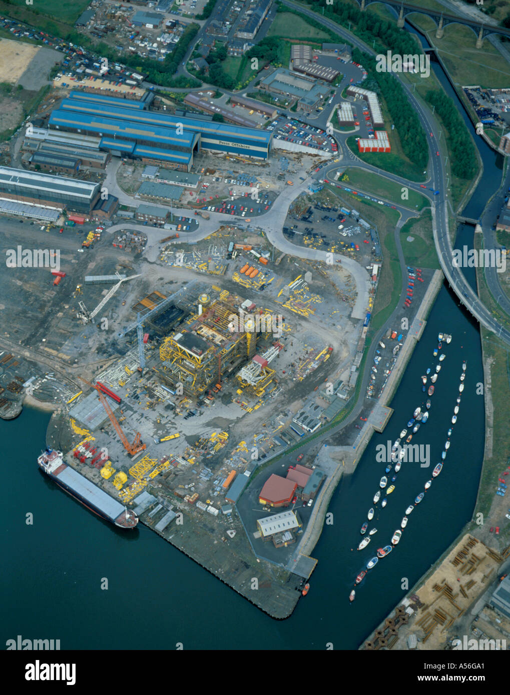 Offshore Assembly Yard High Resolution Stock Photography and Images - Alamy