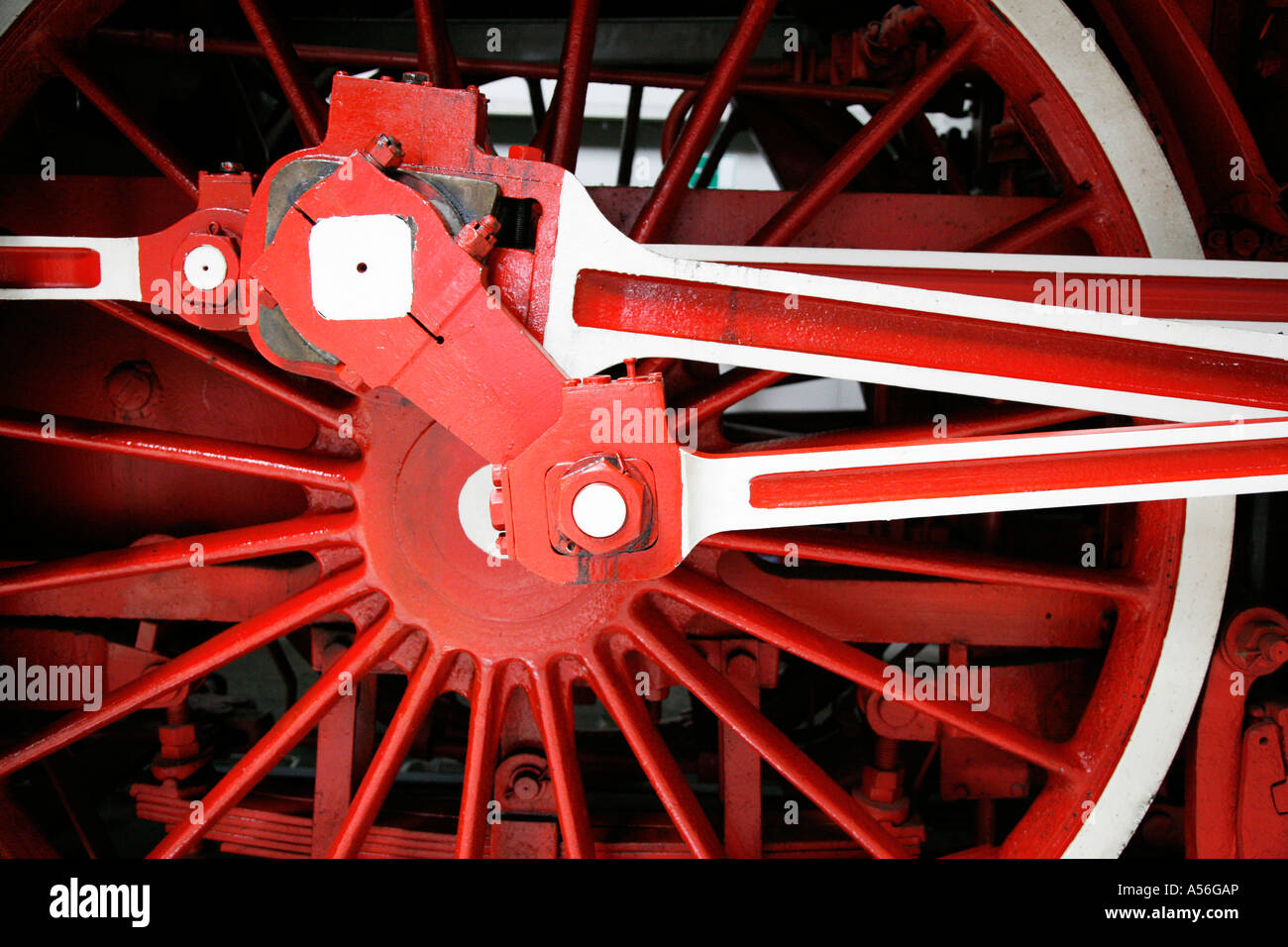 Train wheel, close-up Stock Photo - Alamy