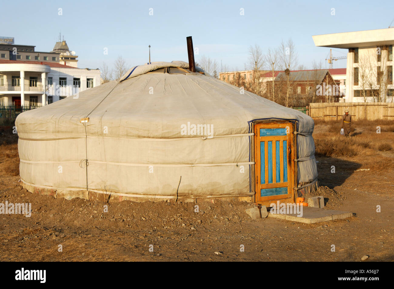 Yurt Ulaan-Baatar Mongolia Stock Photo - Alamy
