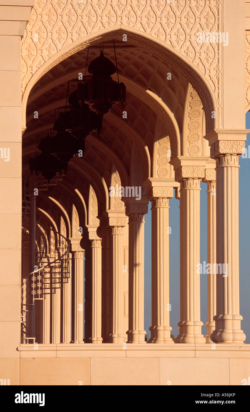 Sultan Quaboos Moschee Muscat Oman Asien Stock Photo - Alamy