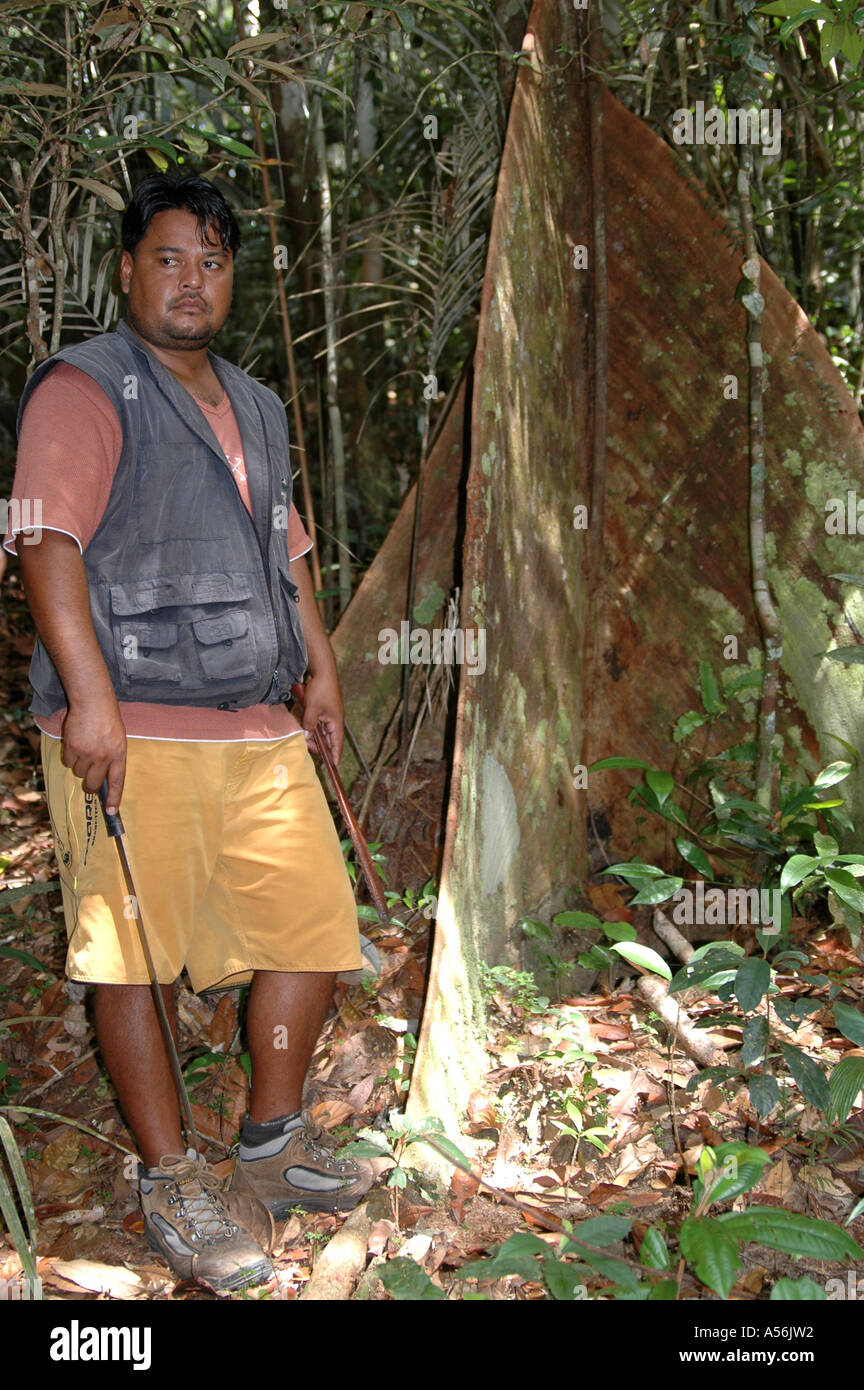 Guide with machete amazon region brazil hi-res stock photography and ...