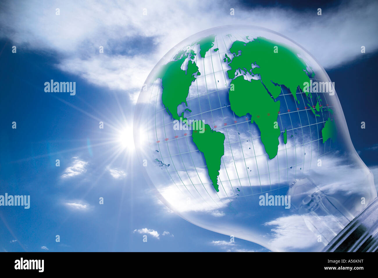 Bulb map nobody hi-res stock photography and images - Alamy