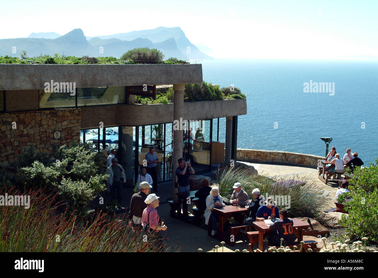 Eating out Two Oceans restaurant at Cape Point Nr Cape Town South ...