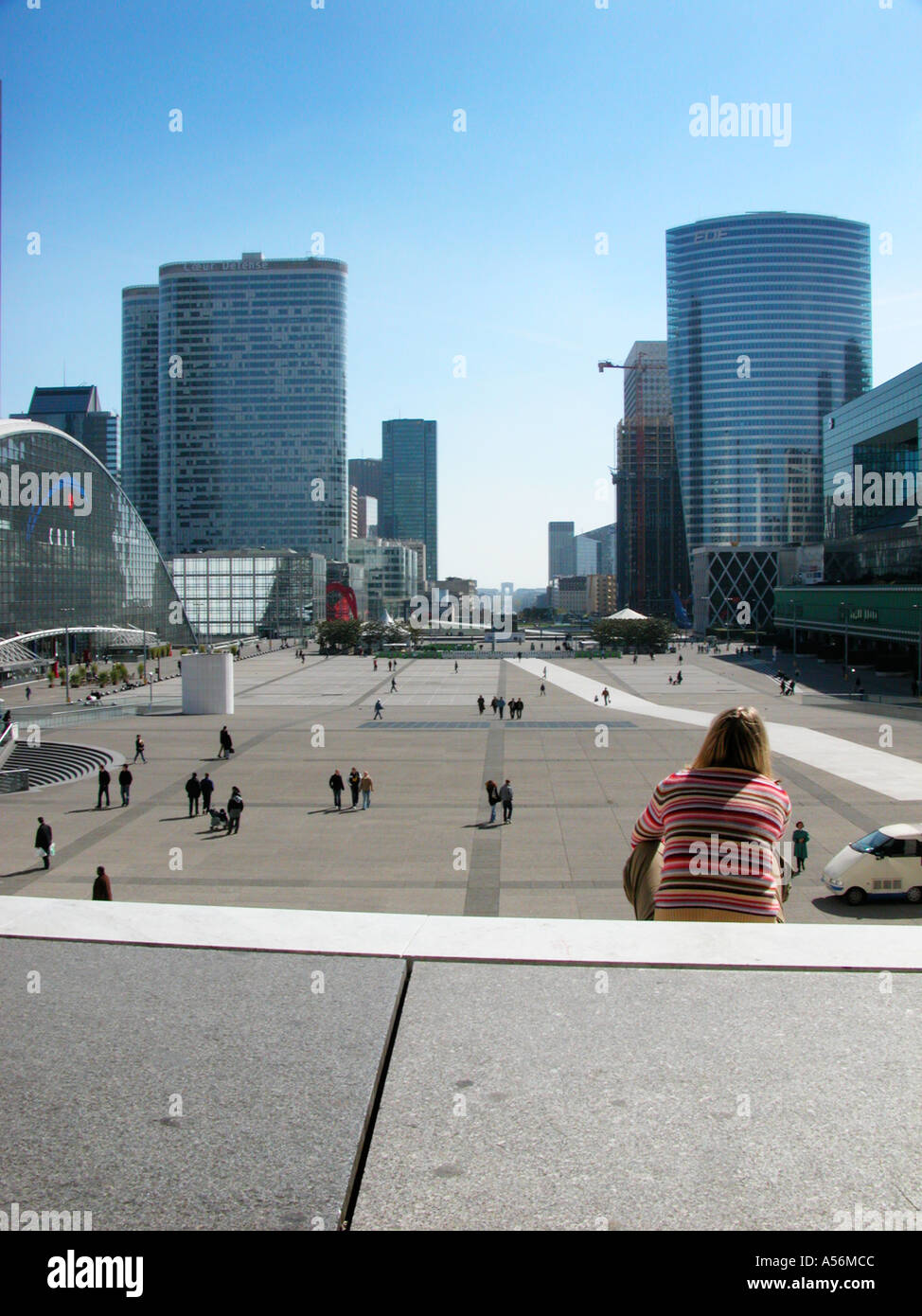 Grande Arche La Defense Paris France Stock Photo - Alamy
