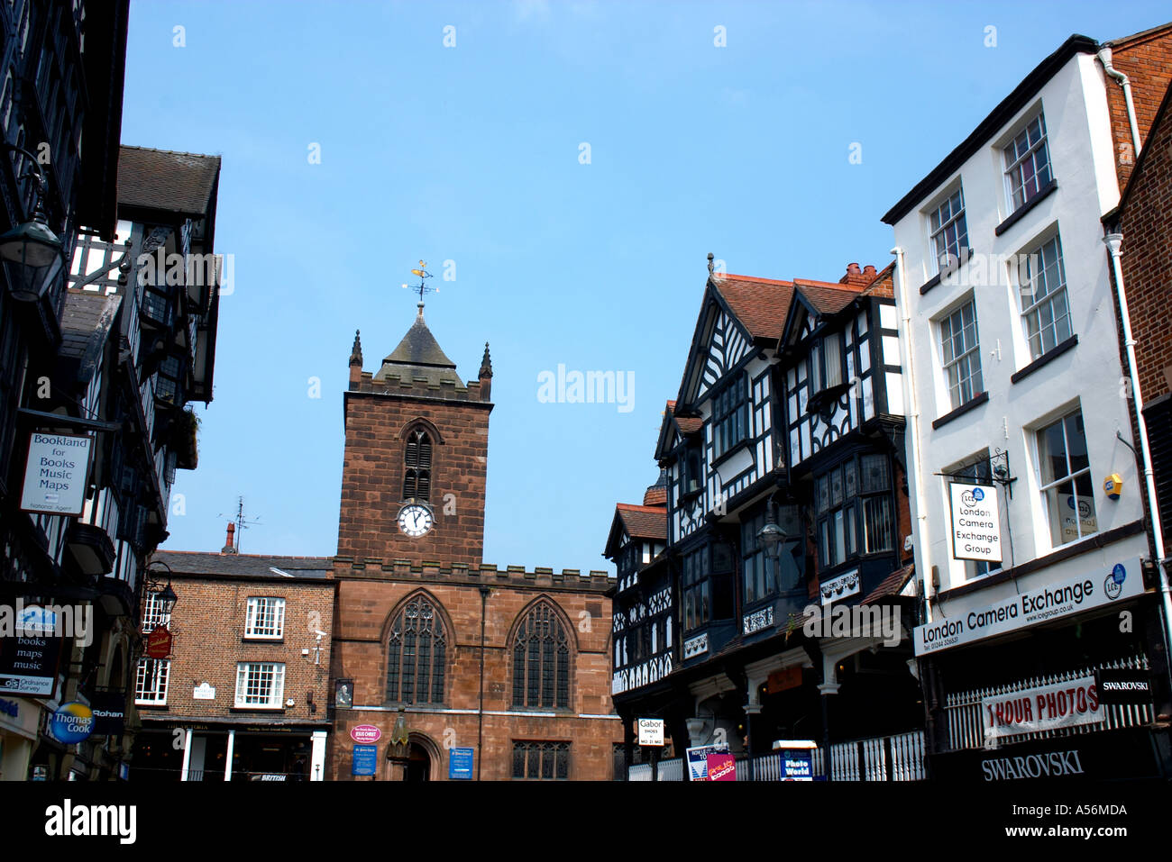 Bridge Street Row Chester England United Kingdom Europe Stock Photo - Alamy
