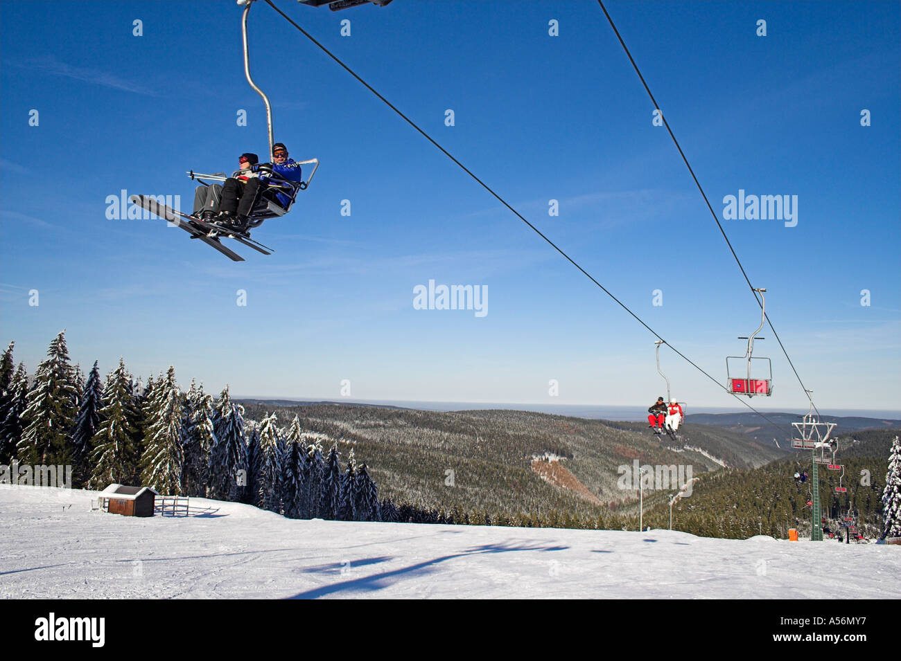 Oberhof, Thuringian Forest, Thuringia, Germany Stock Photo - Alamy