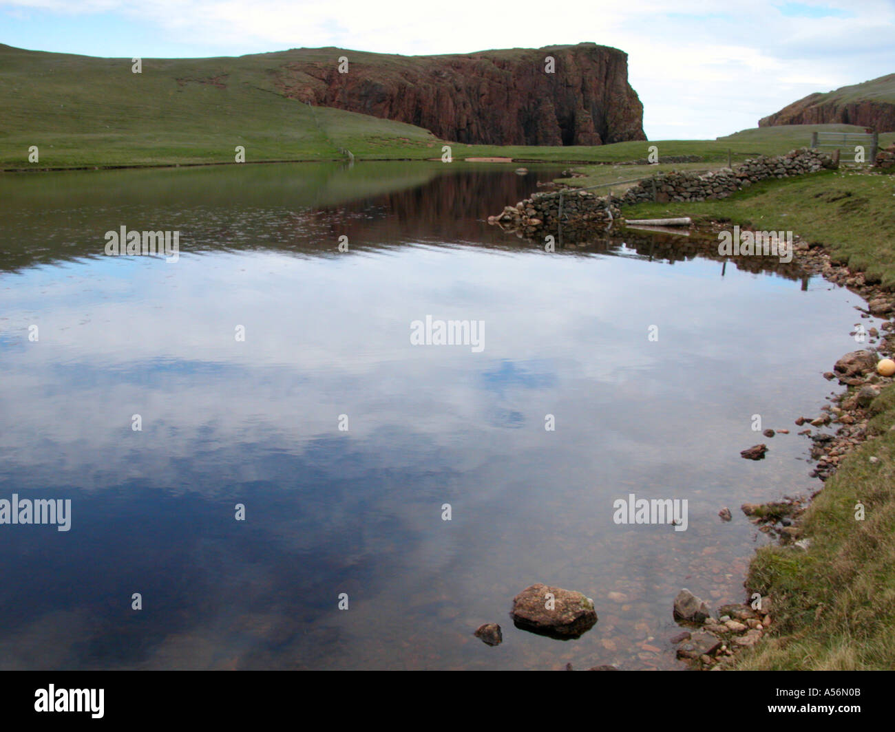 Hams of Muckle Roe Shetland Stock Photo - Alamy