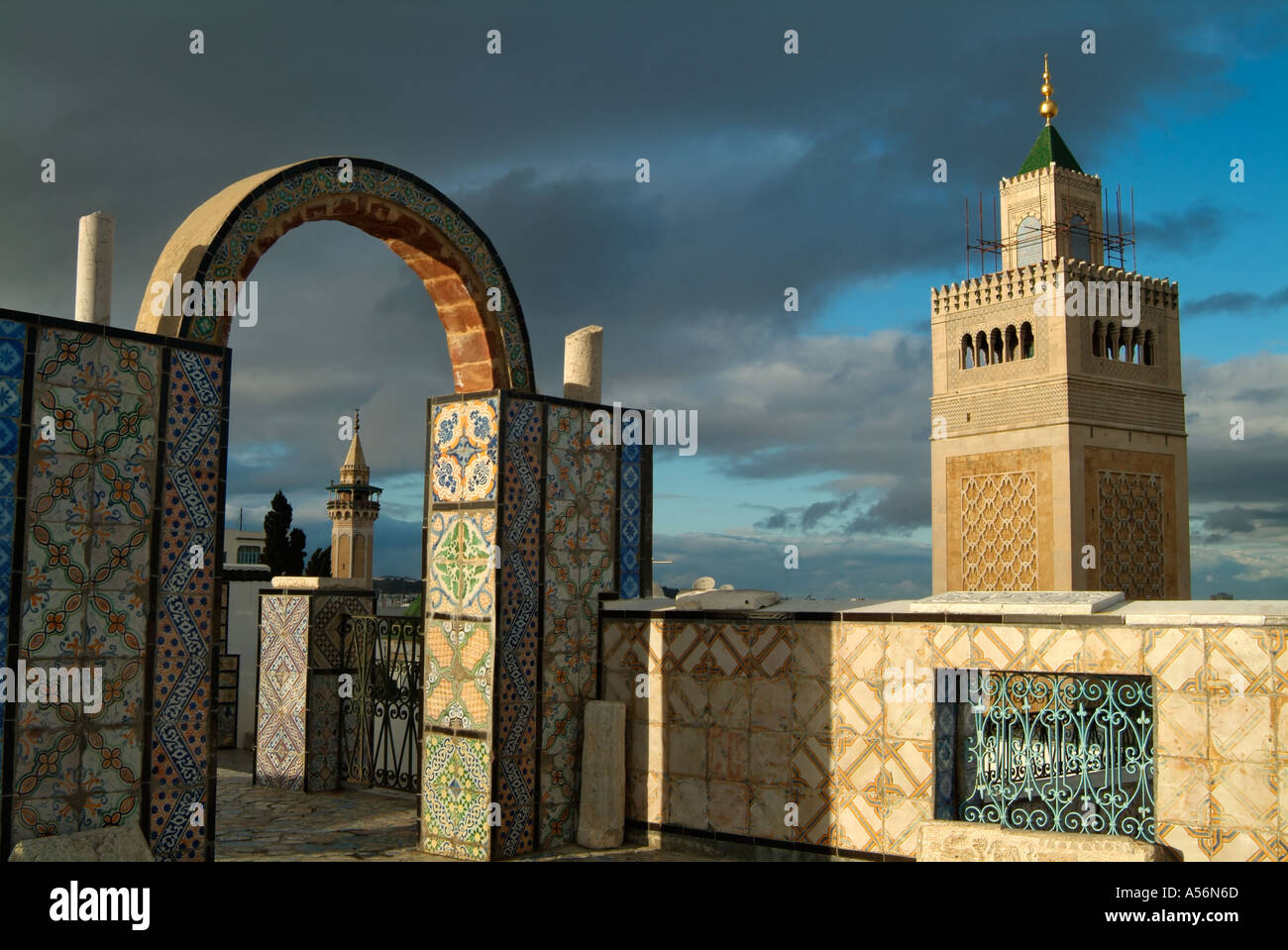 Zitouna great mosque tunis hi-res stock photography and images - Alamy