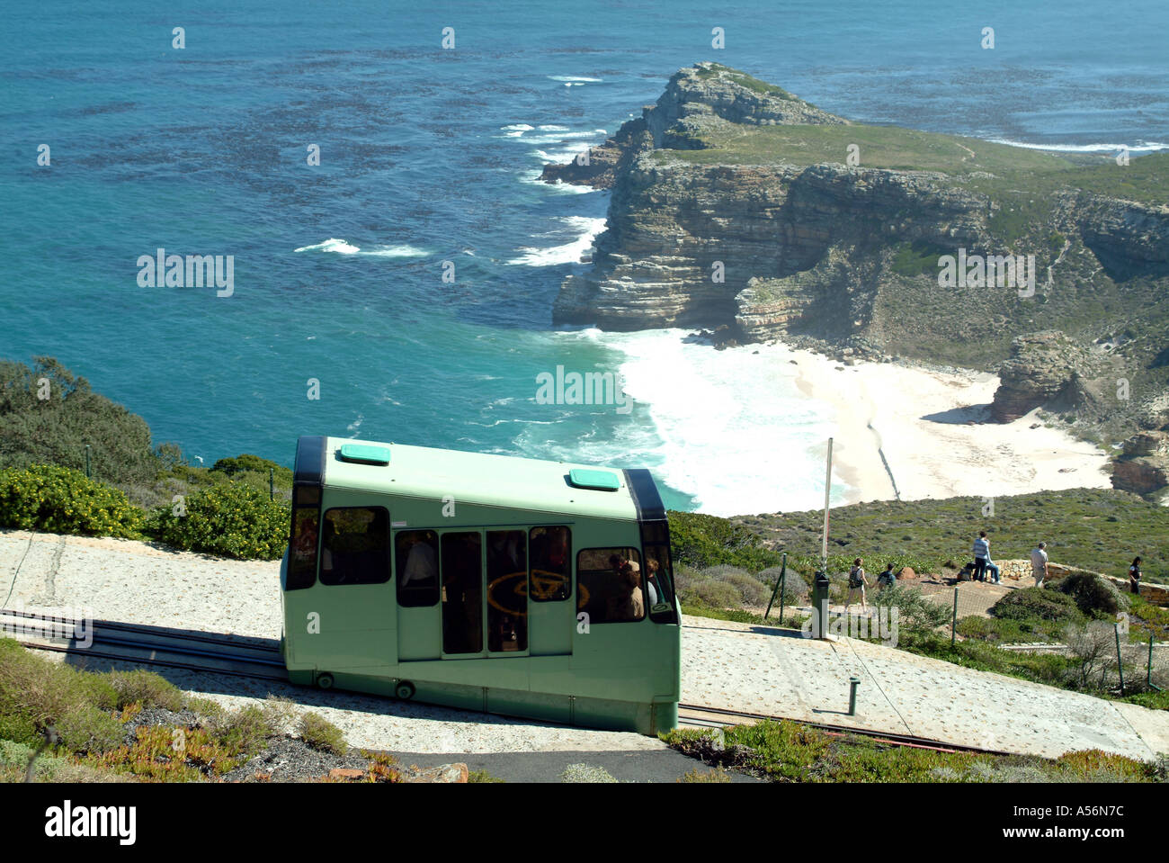 Flying dutchman funicular railway cape point hi-res stock photography ...