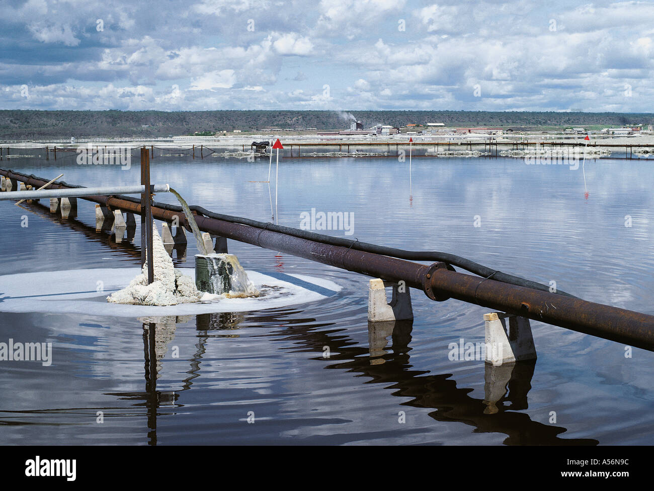 Lake Magadi Kenya East Africa Stock Photo - Alamy