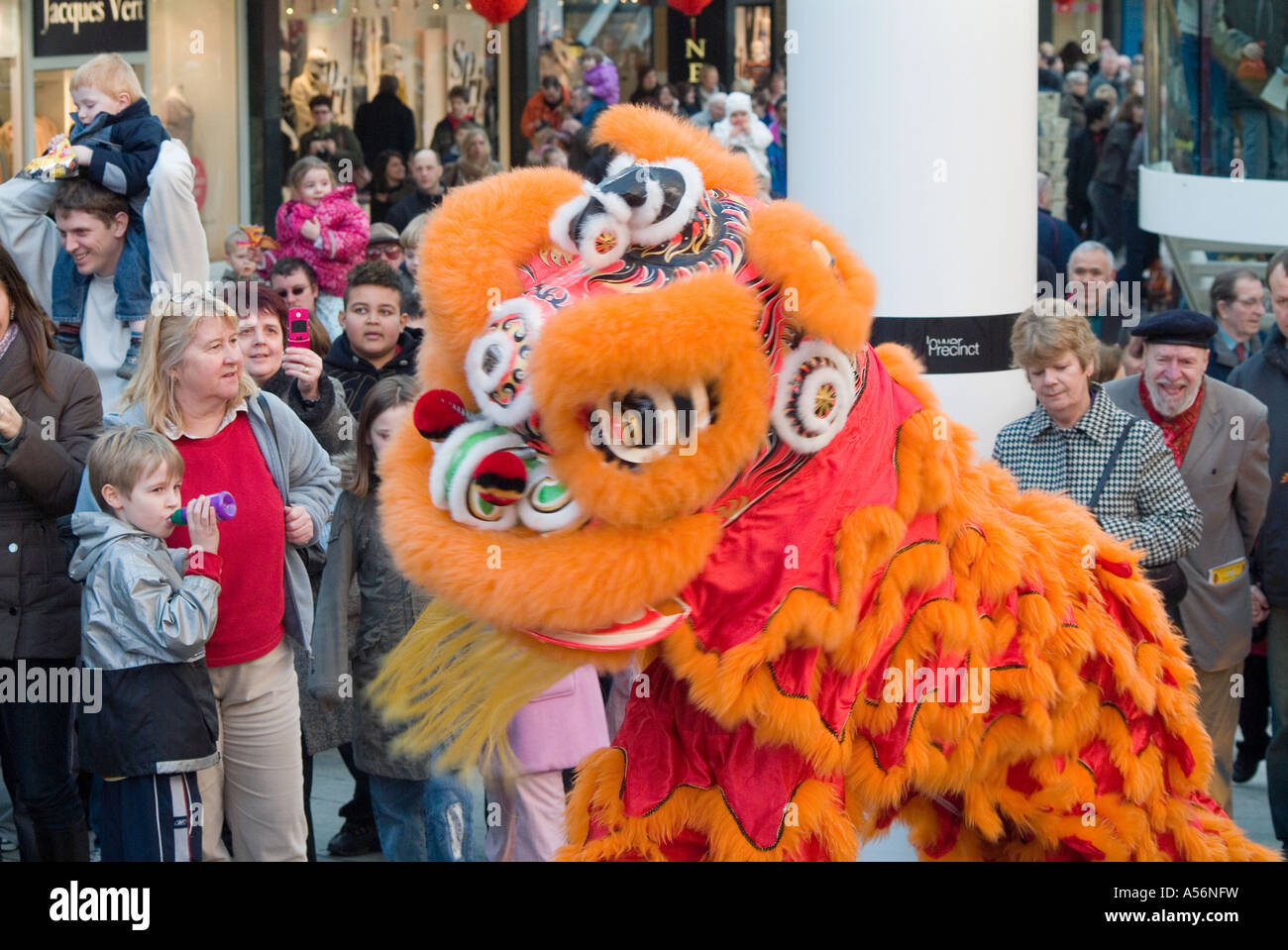 Dragon in chinese new year celebrations Stock Photo - Alamy