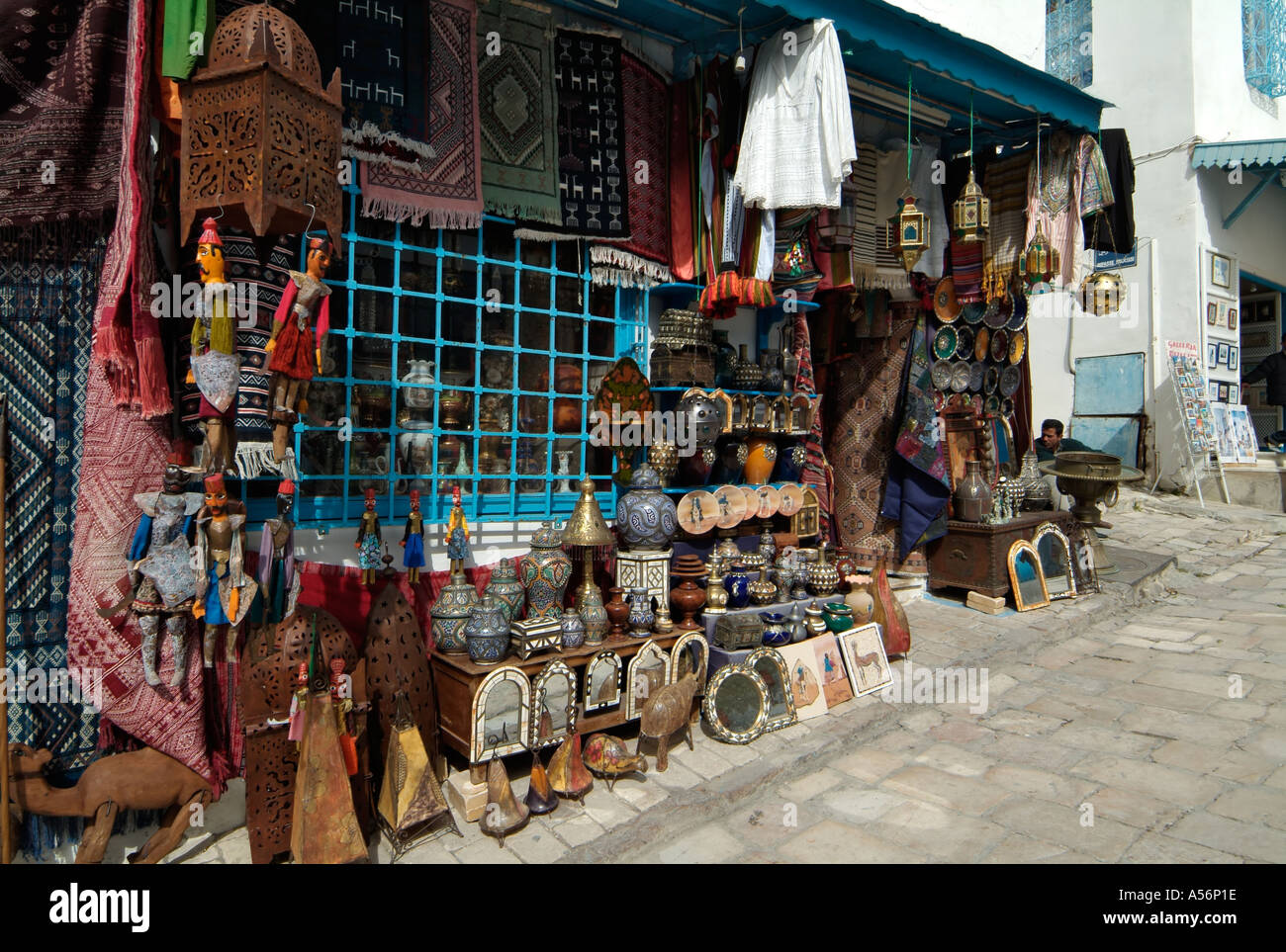 Tunisia sidi bou said person hi-res stock photography and images - Alamy