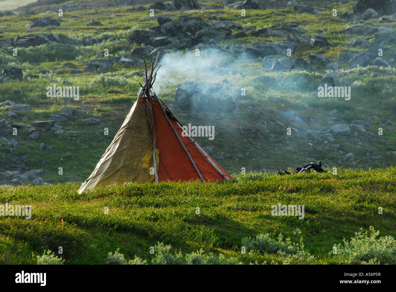 Saami tent hi-res stock photography and images - Alamy
